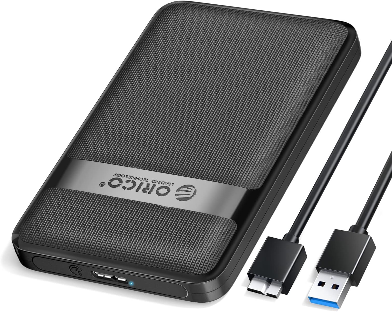 ORICO 2.5'' USB C Hard Drive Enclosure, Upgraded Tool-Free 6Gbps USB 3. ...