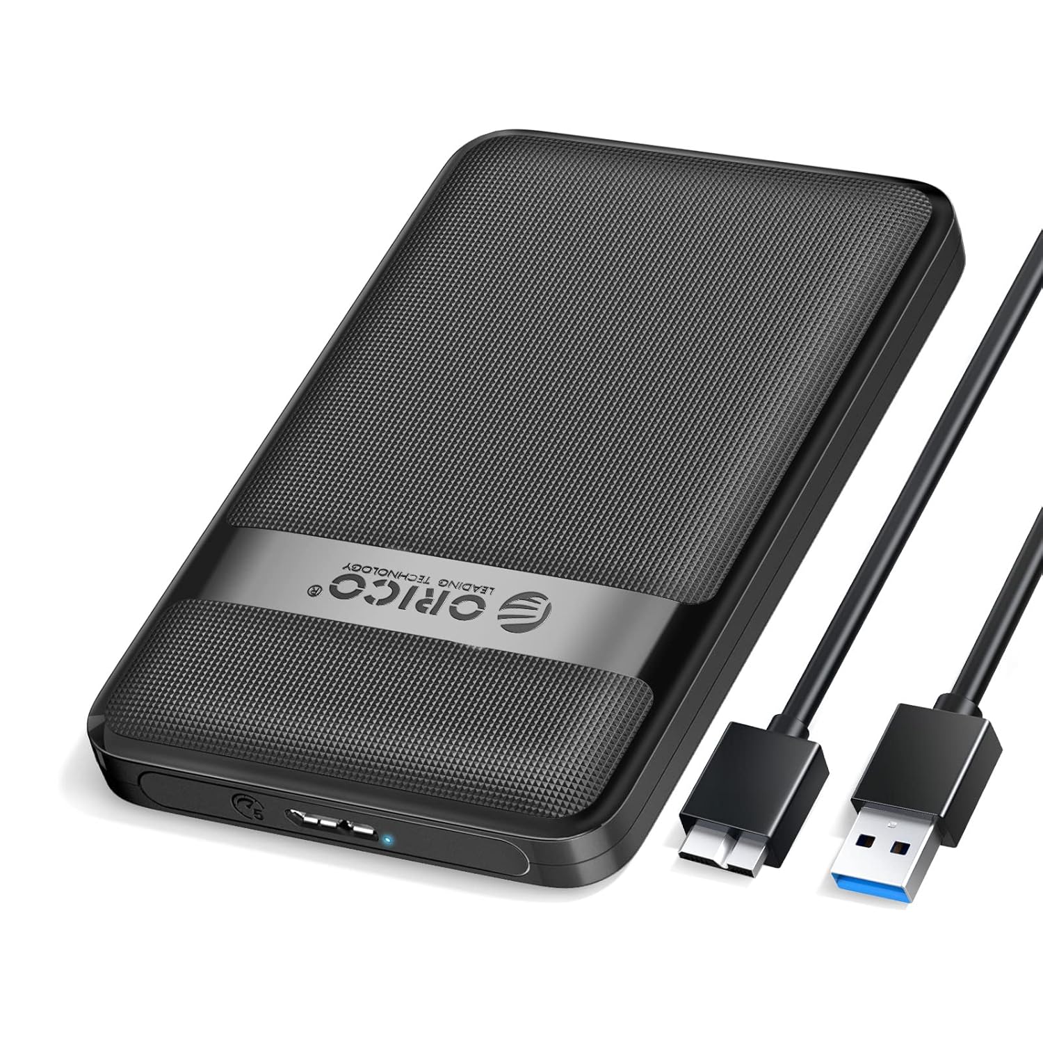ORICO 2.5'' USB C Hard Drive Enclosure, Upgraded Tool-Free 6Gbps USB 3. ...