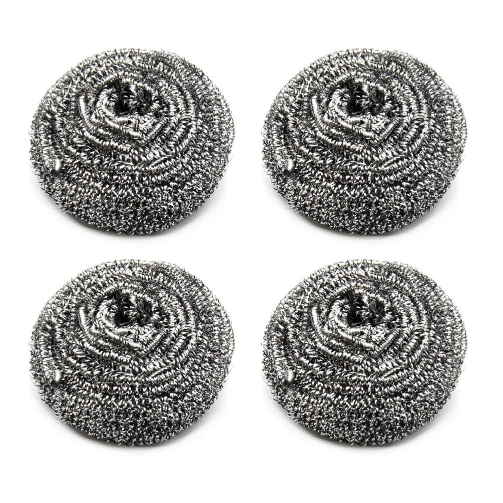 Amazon.com: Scourers (4 Pack) 3"/25gram Stainless Steel Scourer Dish ...