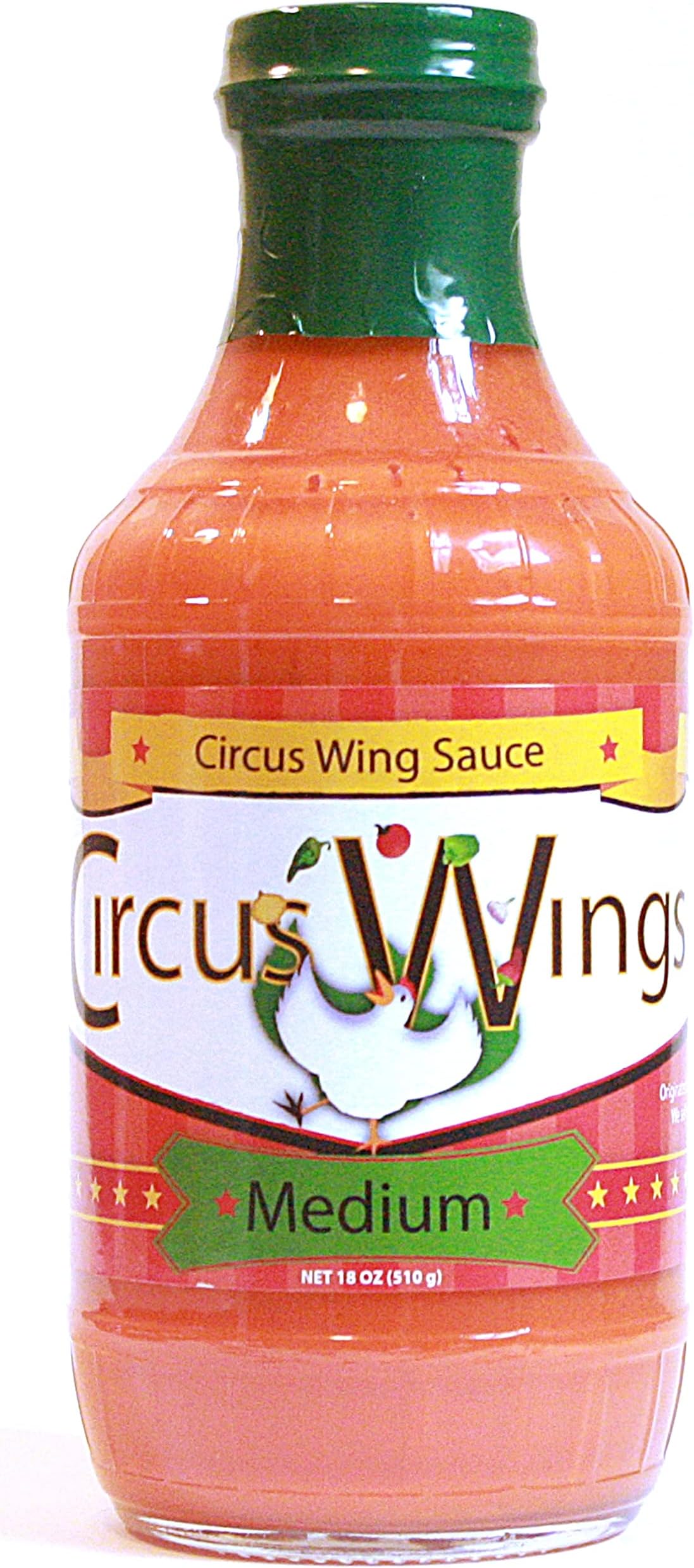 Amazon.com : Circus Wing Sauce (Mild Buffalo, 18 oz) Best Wing Sauce ...