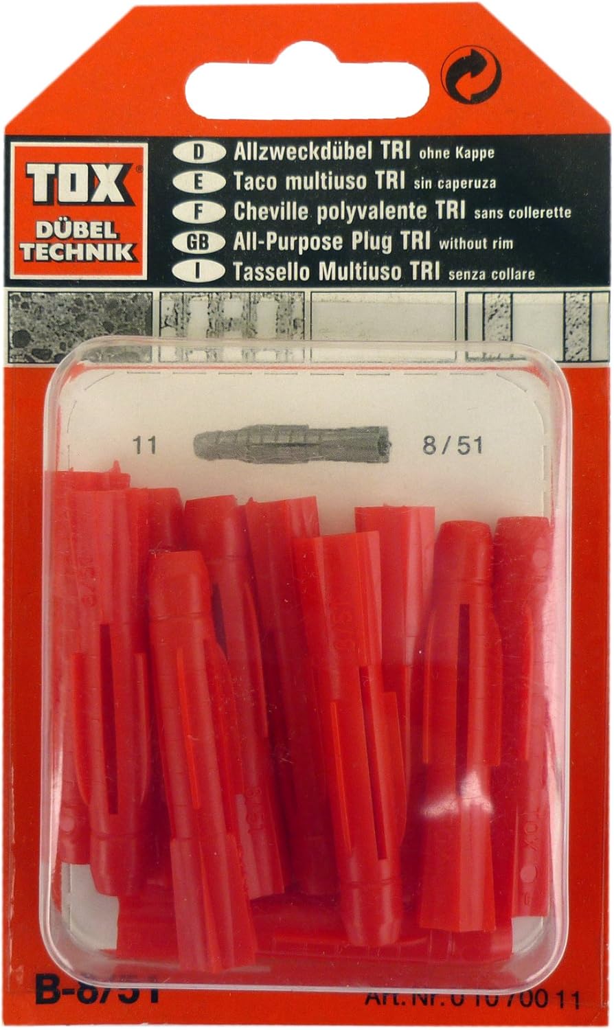 TOX Wall Plugs – 8/51 : Amazon.de: DIY & Tools
