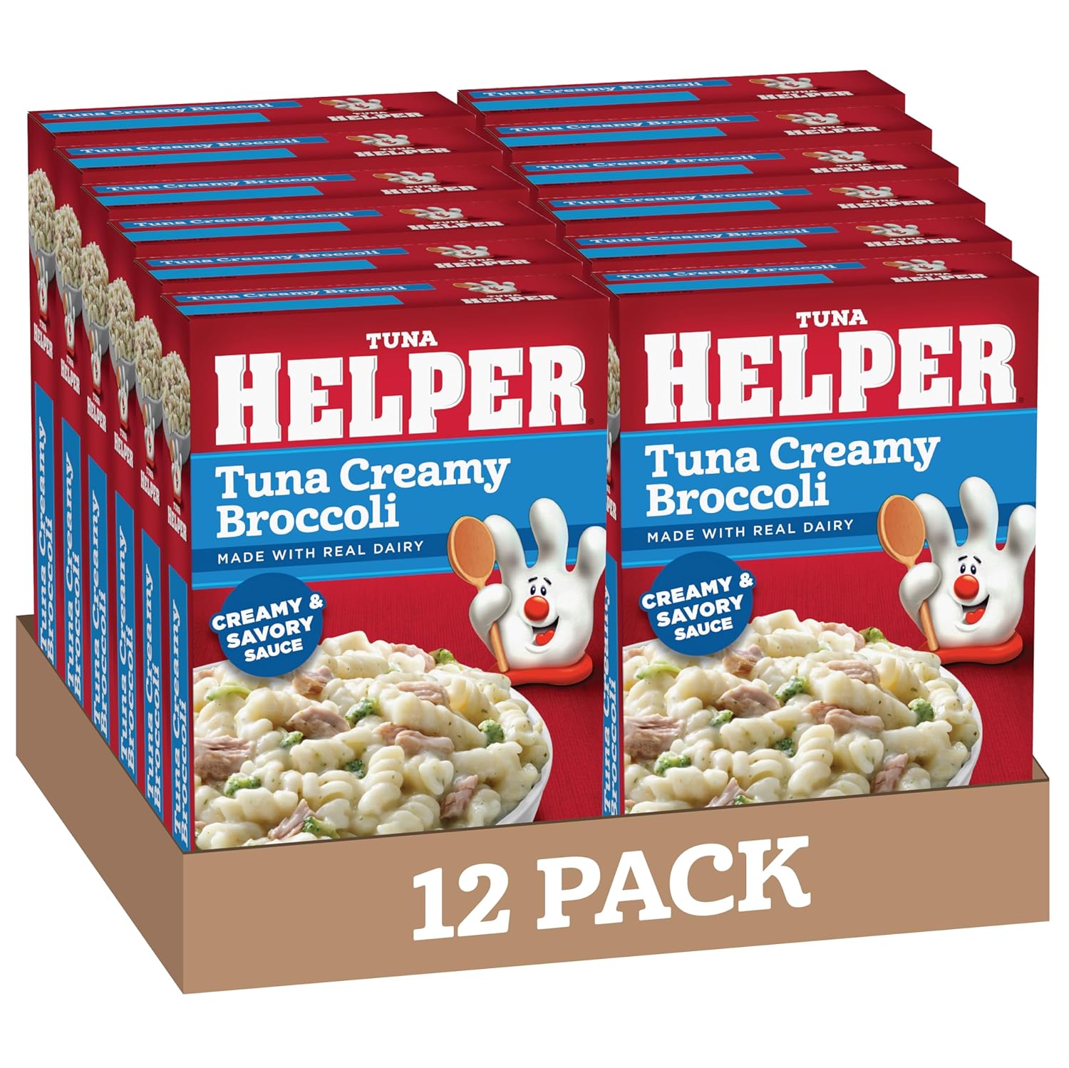 Amazon.com : Tuna Helper Creamy Broccoli Pasta, 6.4 Ounces, 12 per Case ...