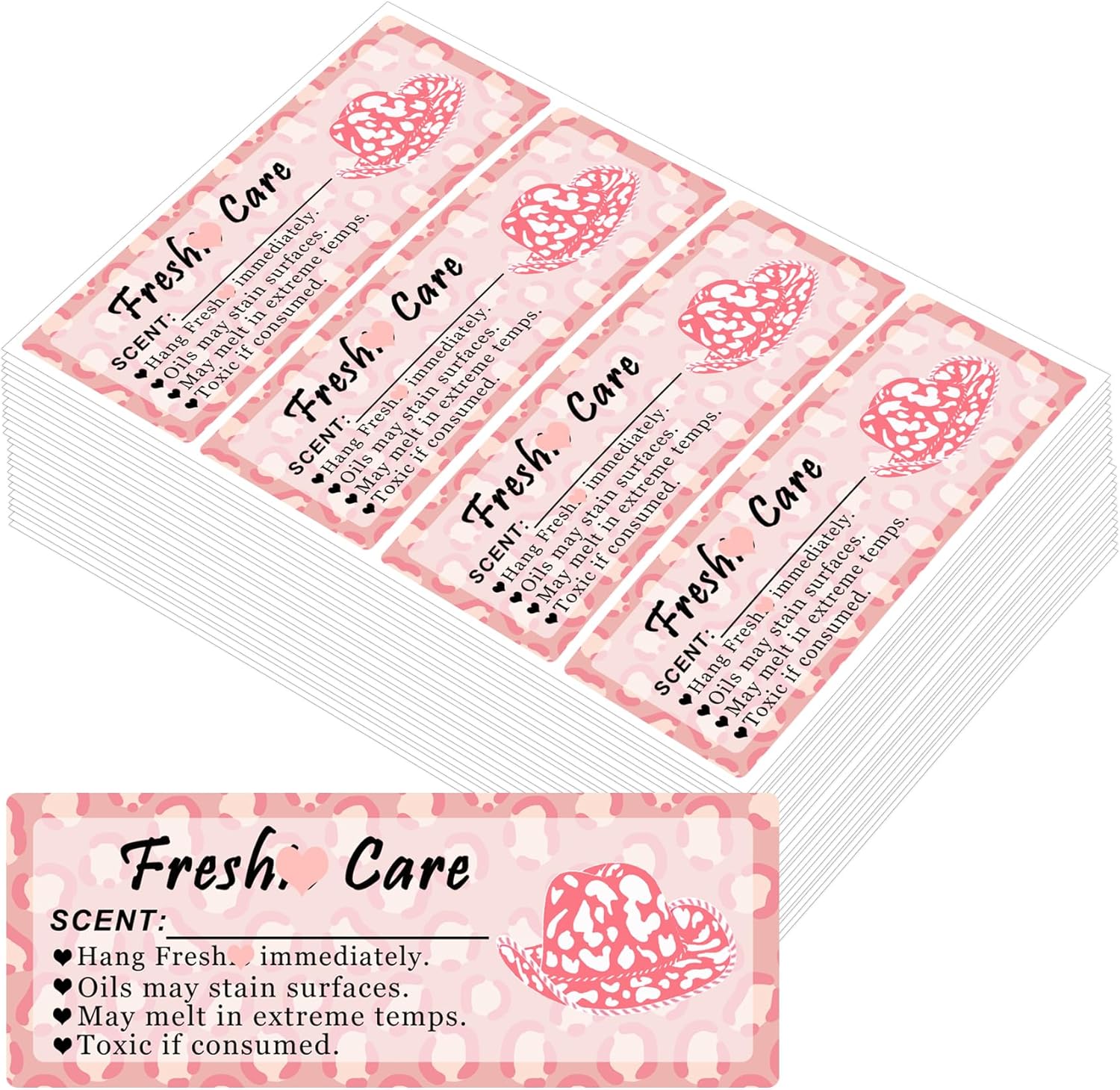 Amazon.com : Freshiess Care Instruction Stickers 1 x 2.5 inch Freshiess ...