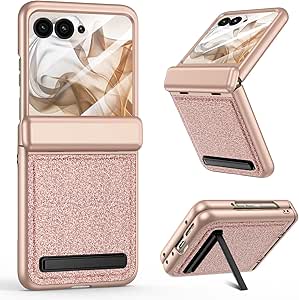 Amazon.com: VEGO Case for Motorola Razr 2024/ Razr 2025, [Hinge Protection] [Built-in Kickstand ...