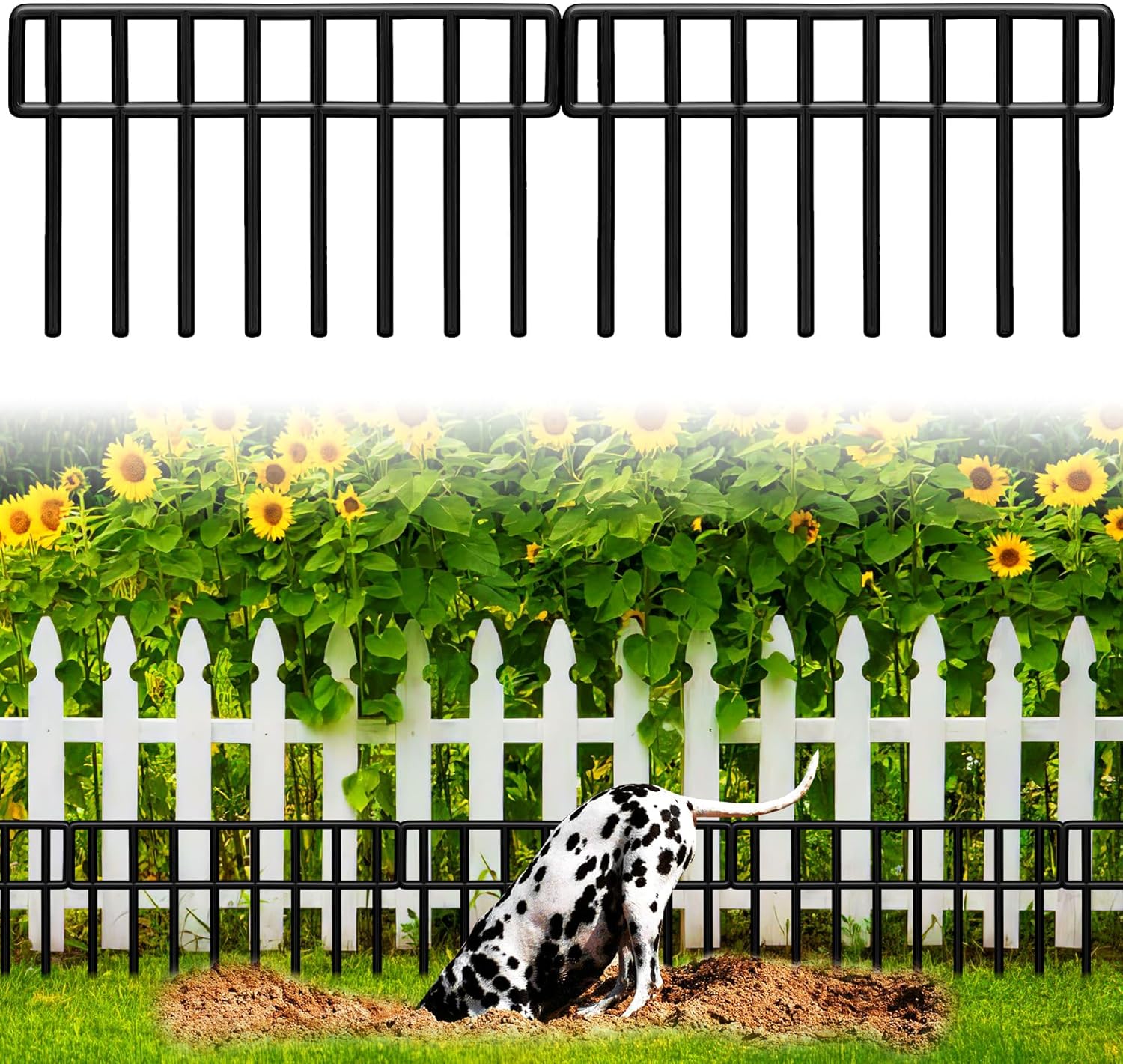 Amazon.com : QIAOKAIYAN 29.28Ft(L) X 13Inch(H)Animal Barrier Fence - 21 ...