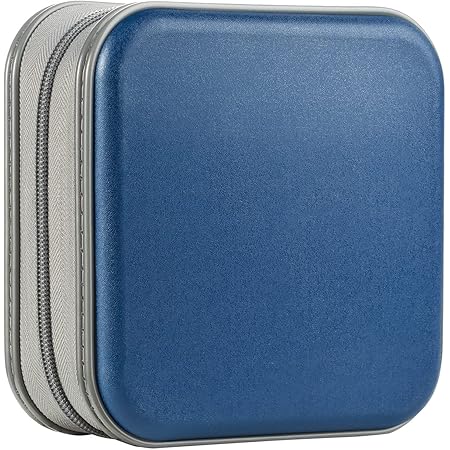 Amazon.com: UENTIP 48 Capacity CD Case,Portable DVD Hard Plastic Case ...