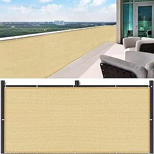 Amazon.com : YANHONG Balcony Privacy Screen Wind 60x200cm(24x79inch ...