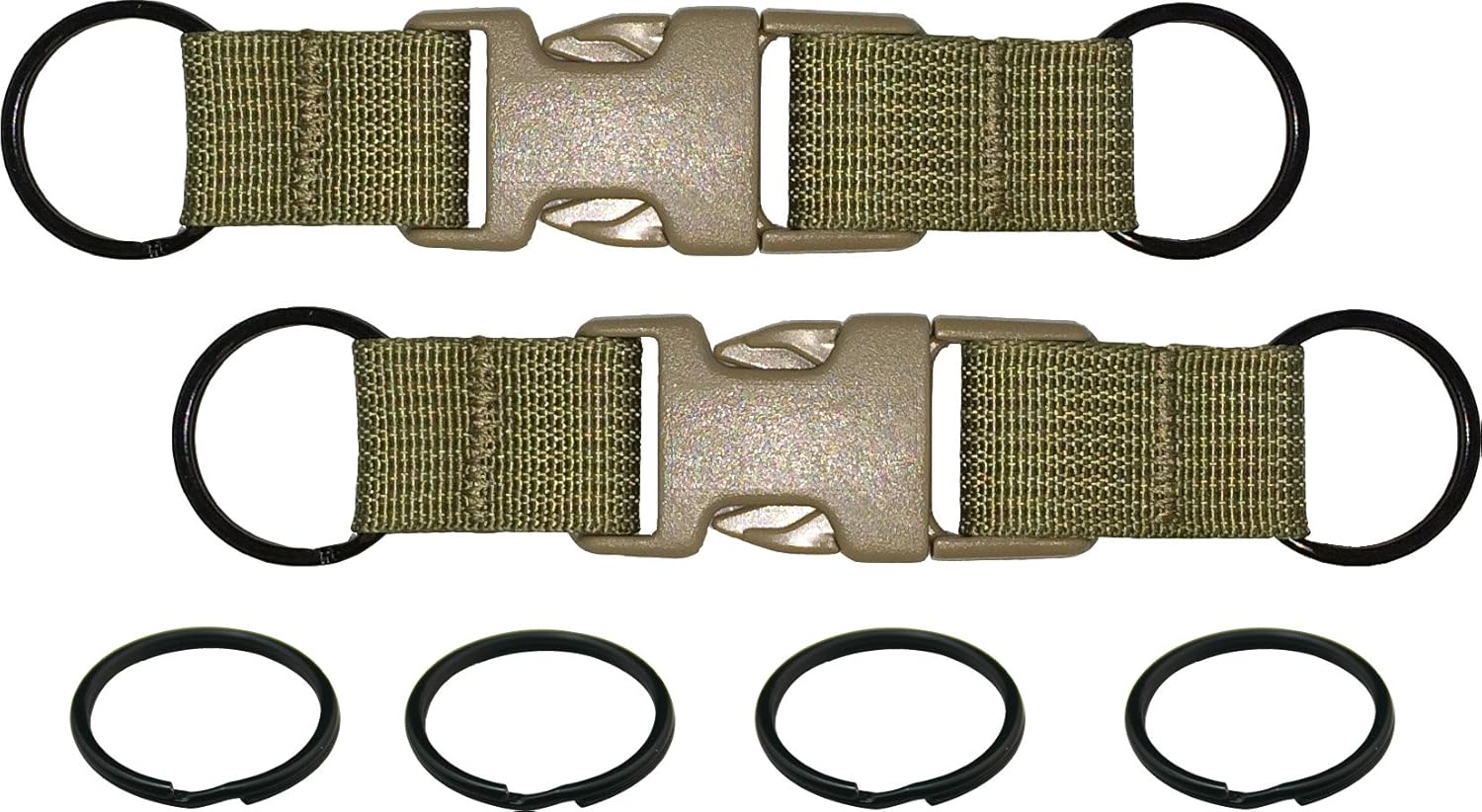 Amazon.com: FireForce Detachable Quick Release Key Ring Made in USA ...