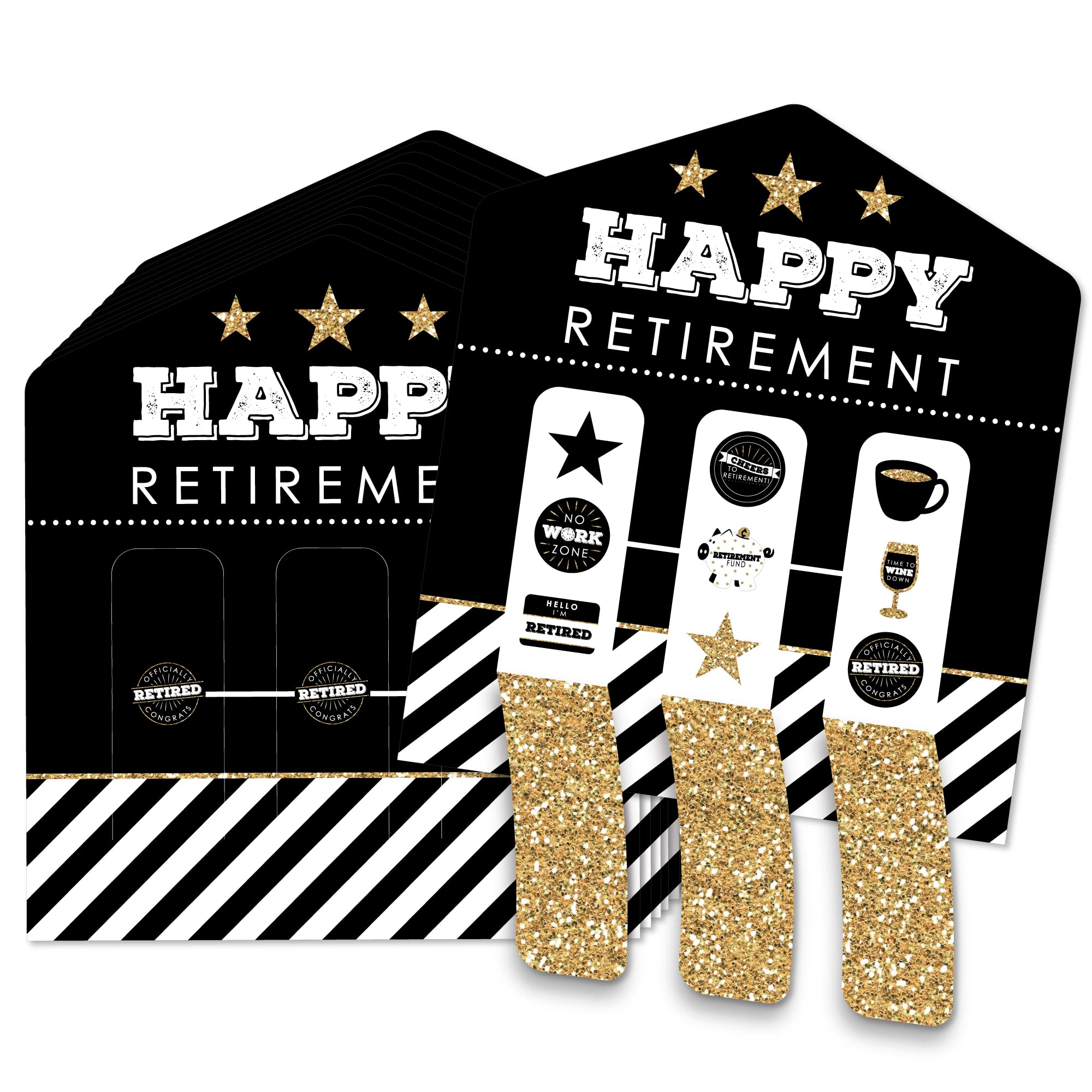 Amazon.com: Big Dot of Happiness Happy Retirement - Retirement Party ...