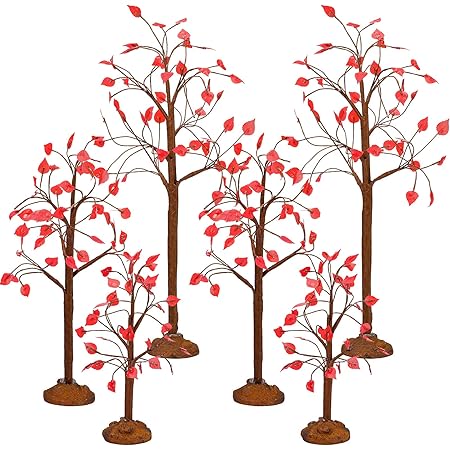 Amazon.com: SUPVOX Mini Maple Tree Plant Artificial Maple Tree Plastic ...