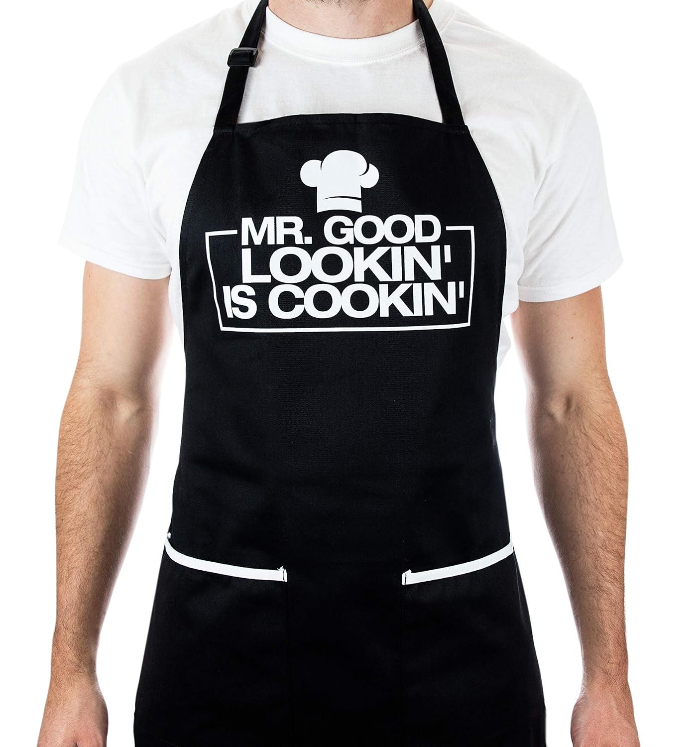 Buy Aller Home & Kitchen Men's Funny Mr. Good Looking is Cooking - BBQ ...