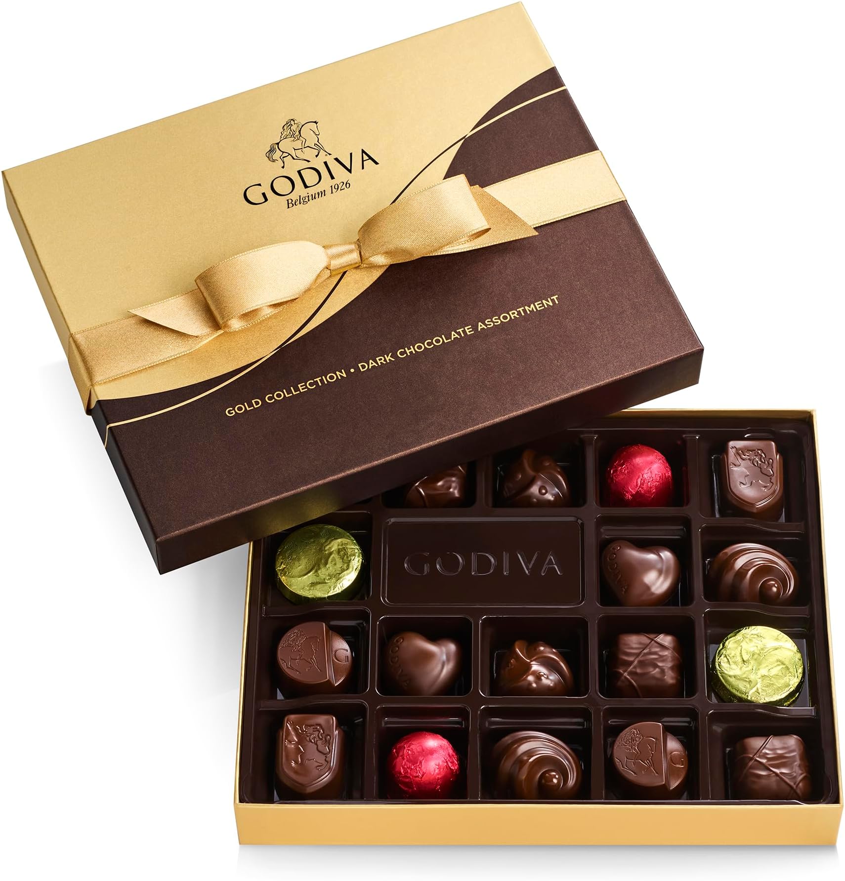 Amazon.com: Lindt Gourmet Chocolate Truffles Gift Box, Assorted ...