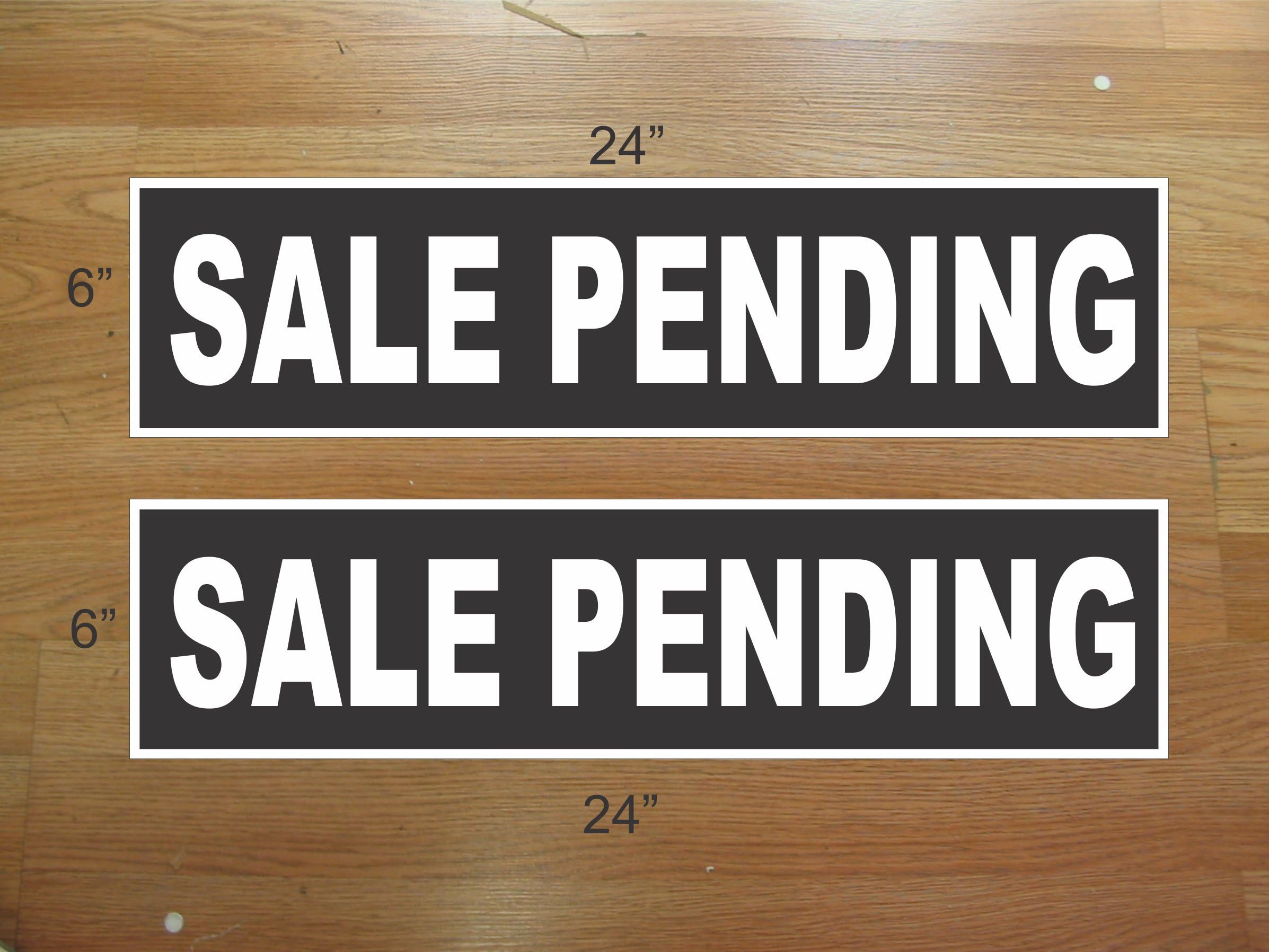 Amazon.com : Pending Sign for Estate Rider - Reusable Magnetic and ...