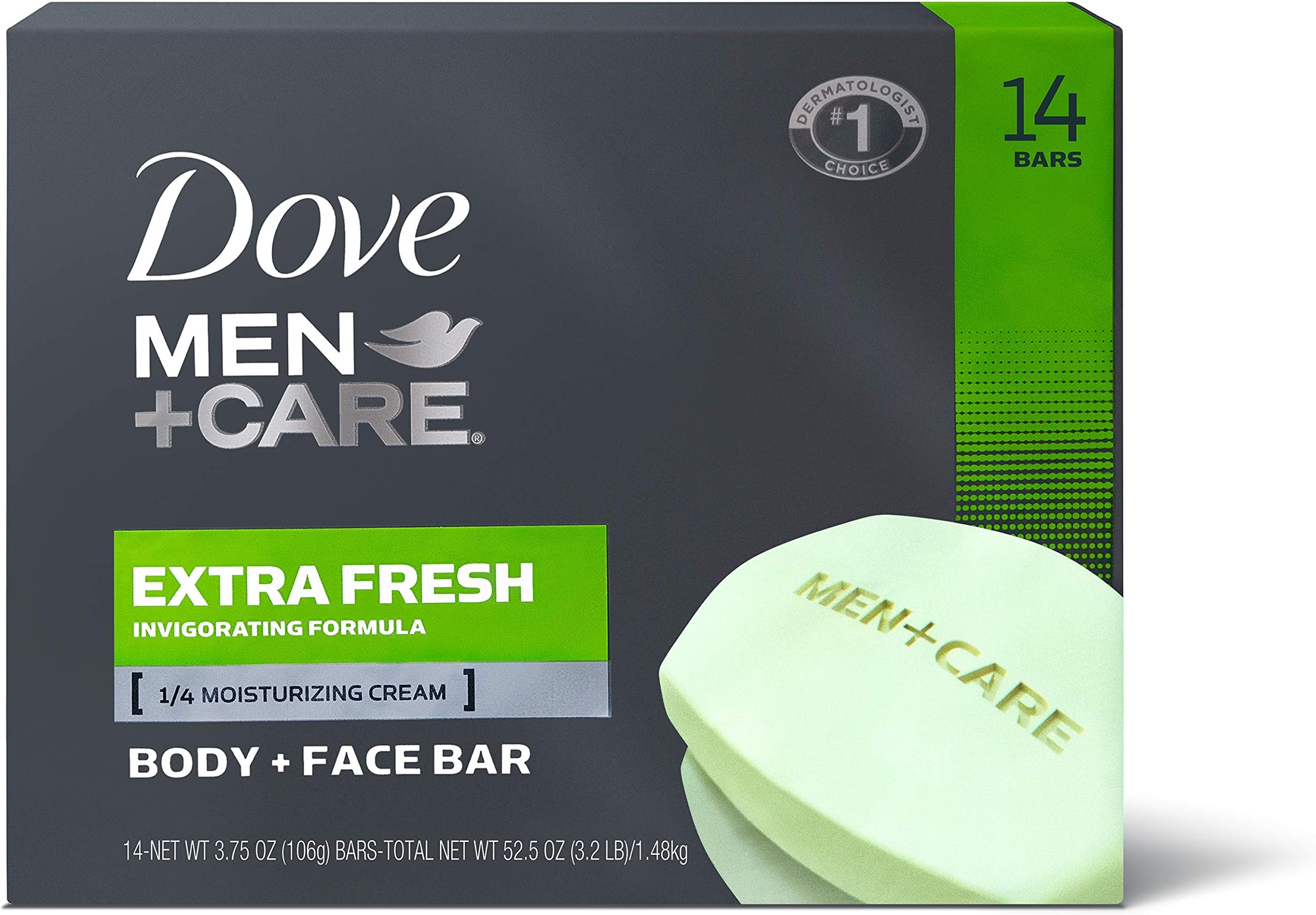 Amazon.com: Dove Men+Care Clean Comfort Body+Face Bar, 4 Ounce, 6 Count ...