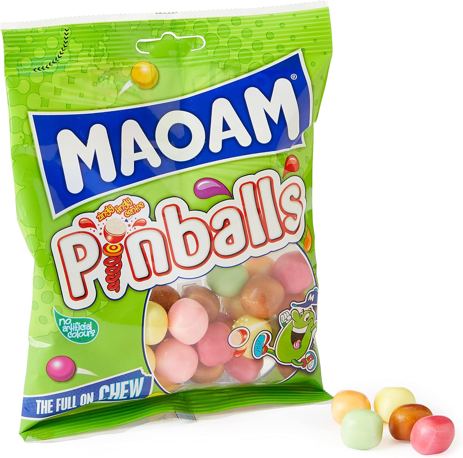 MAOAM Pinballs Chewy Sweets, 140g : Amazon.co.uk: Grocery
