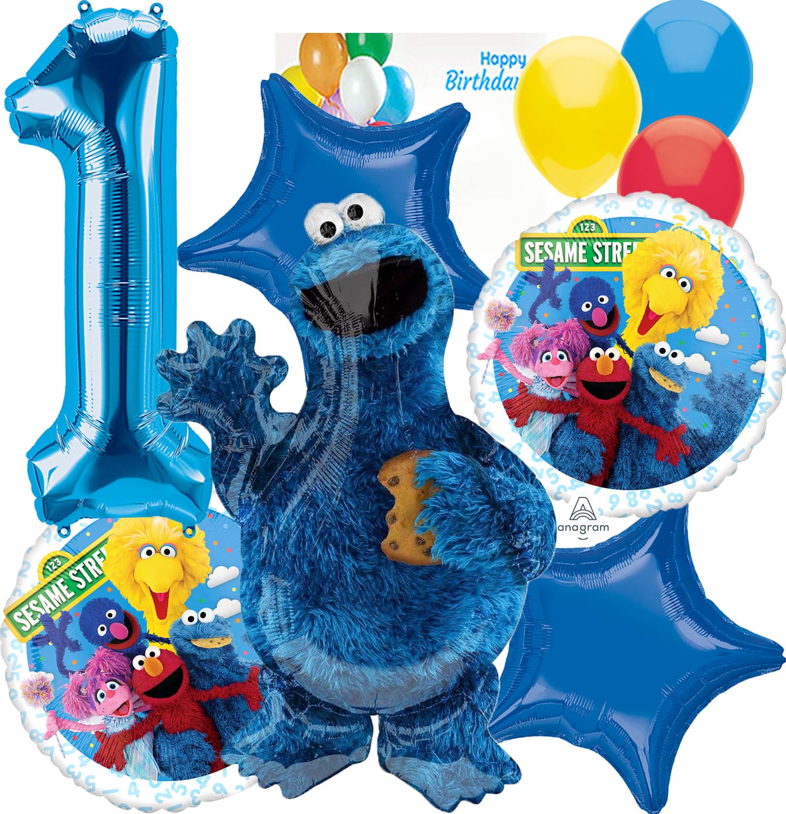 Sesame Street Cookie Monster Balloon