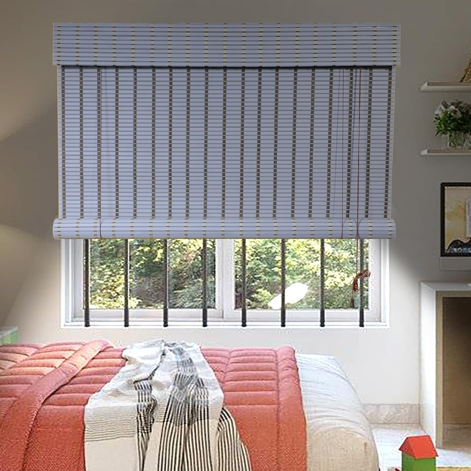 Amazon.com: RK Décor Premium PVC Window Blind for Balcony & Outdoor ...