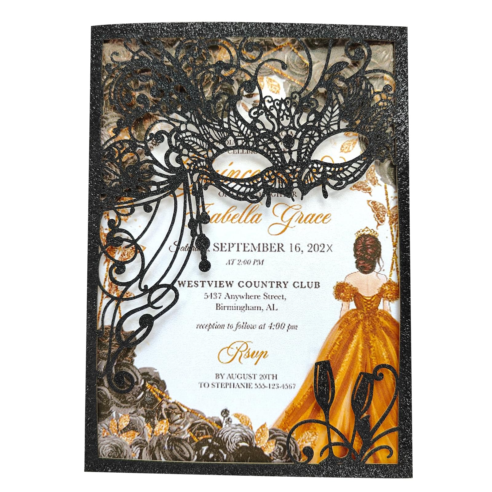 Invitations à Un Bal Masqué