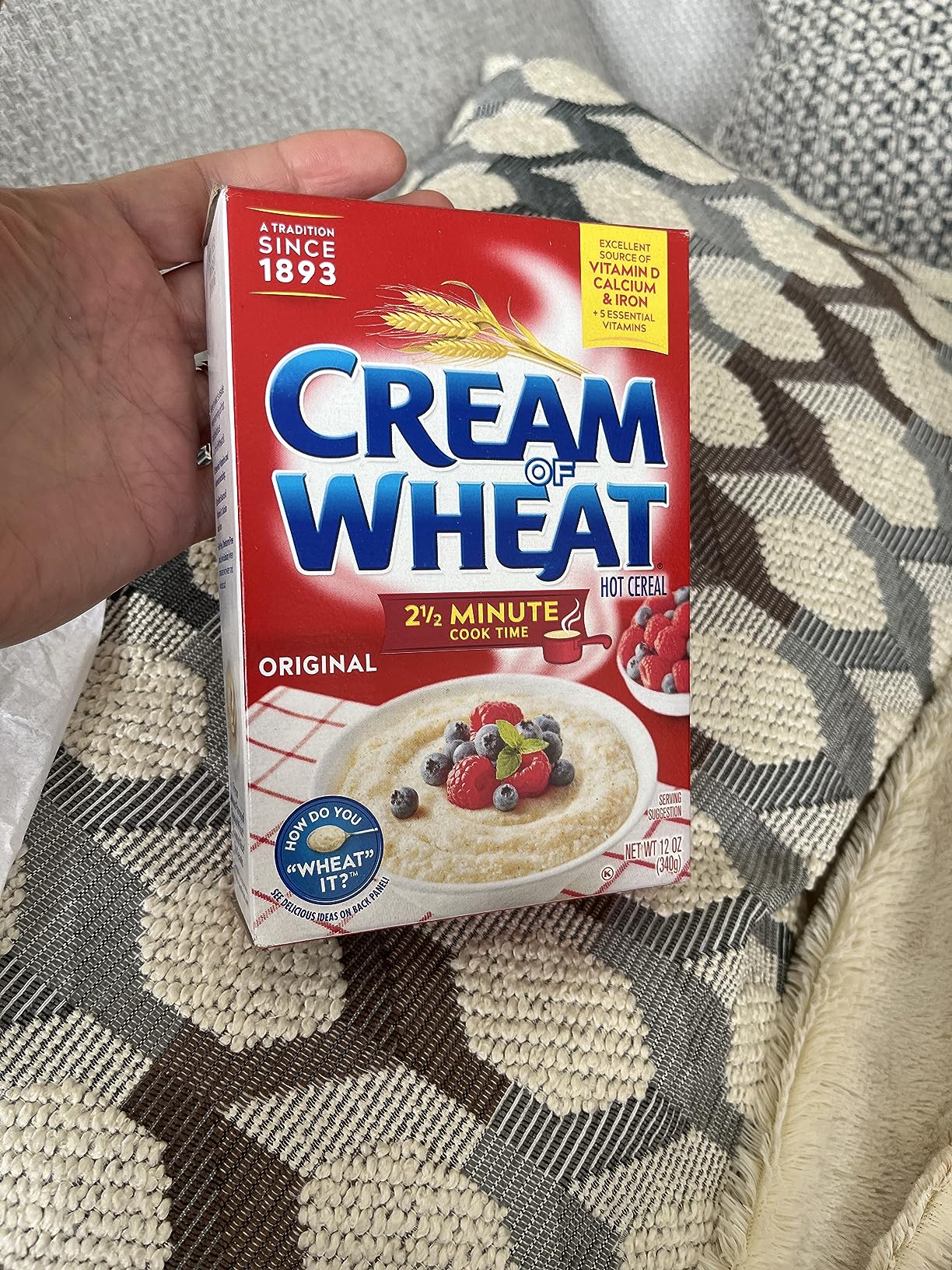 Nabisco Cream Of Wheat Quick 340g : Amazon.co.uk: Grocery