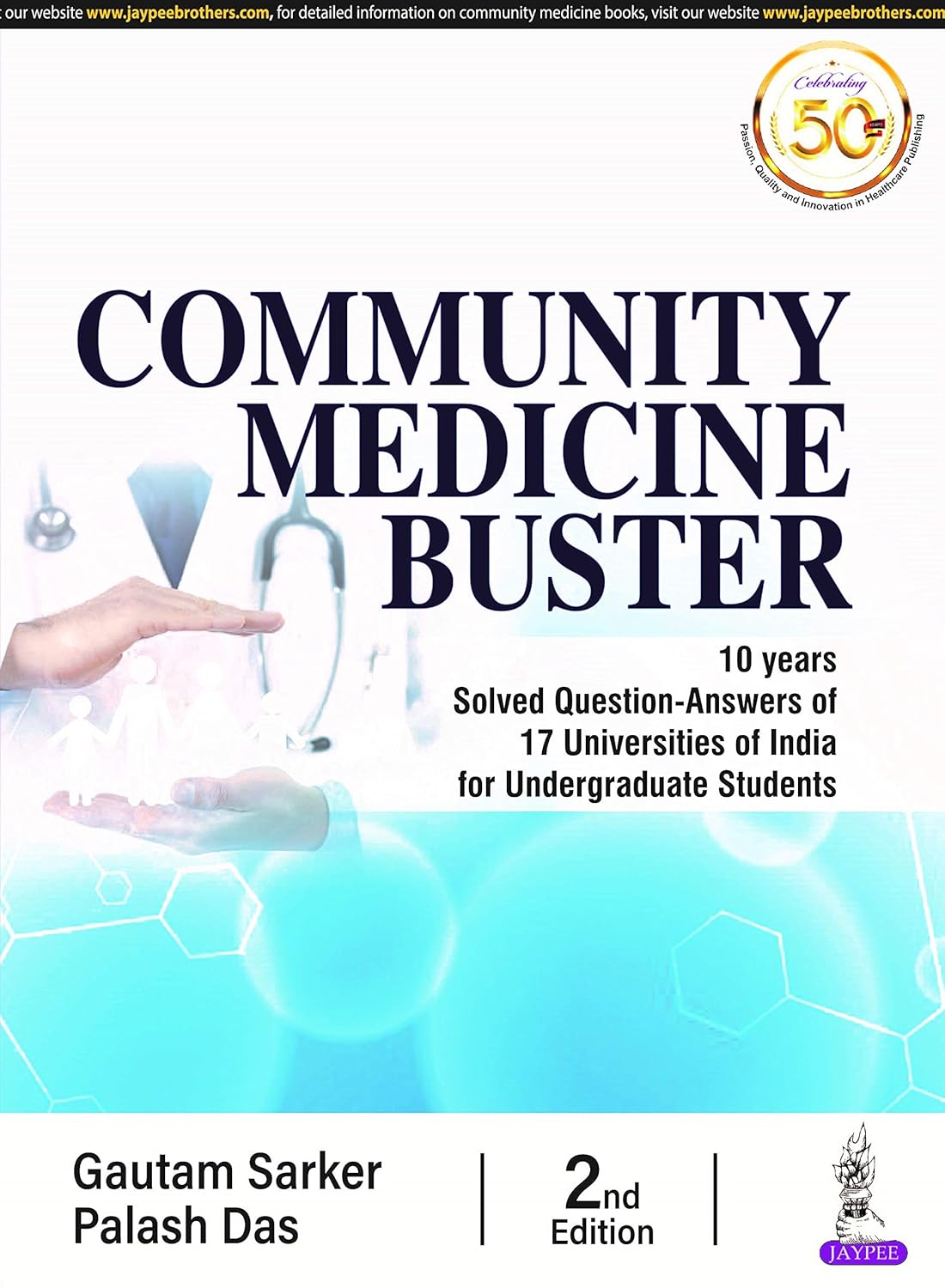 COMMUNITY MEDICINE BUSTER [Paperback] GAUTAM SARKER: Gautam Sarker, Palash Das: 9789389188745 ...