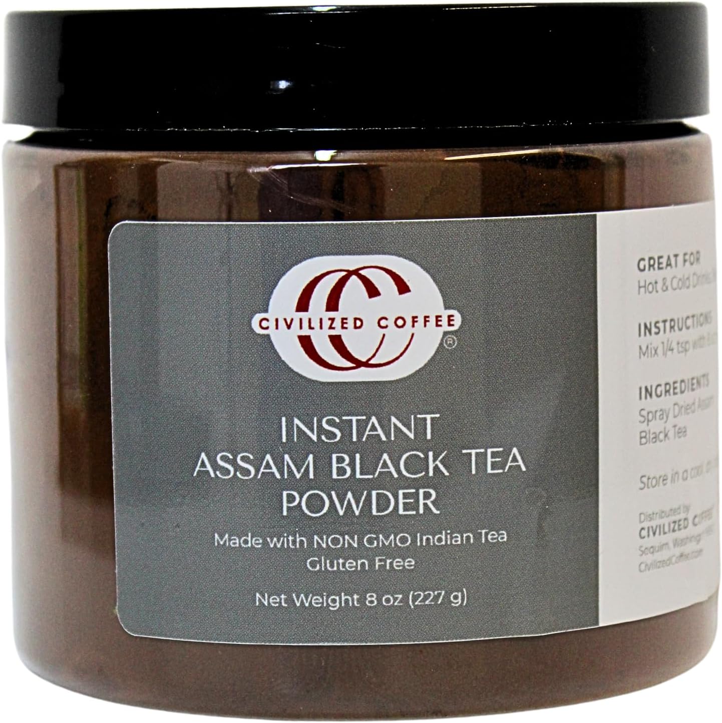 Amazon.com: Lipton Unsweetened Decaffeinated Instant Tea Mix, 30 Quarts ...