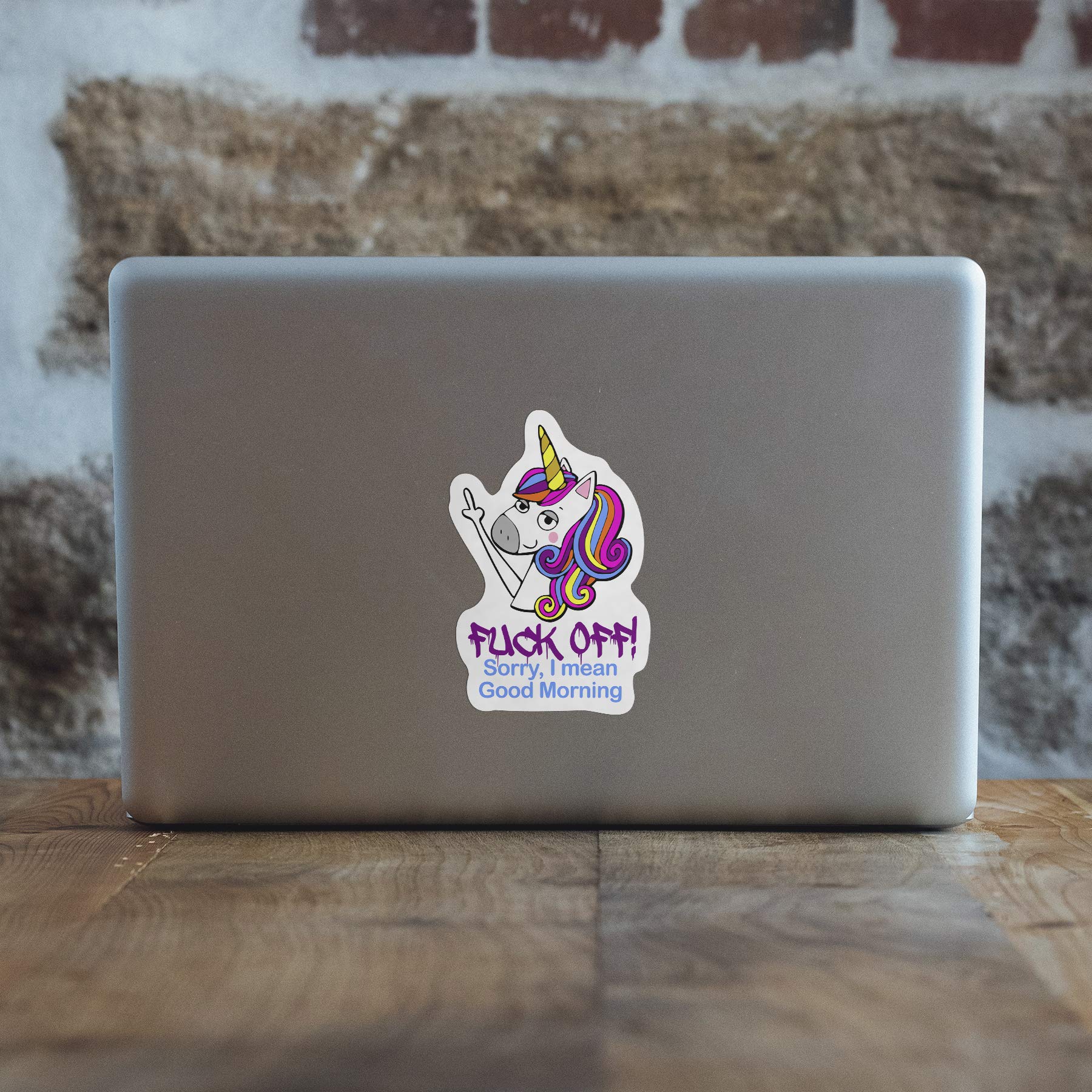 Unicorn Throwing Middle Finger Unicorns