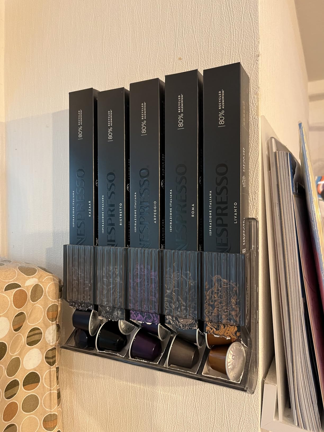 Amazon.co.jp: Nespresso RO-E05K02 Intense Coffee Set, 5 Types (50 Cups ...