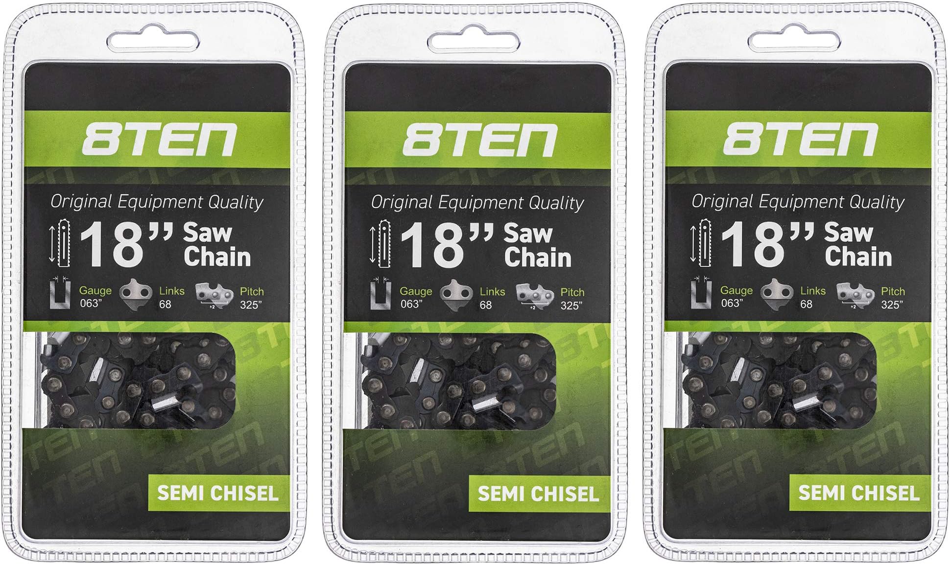 Amazon.com: Hayskill MS250 Chainsaw Saw Chain 18 Inch for Sthil 26RS 68 ...