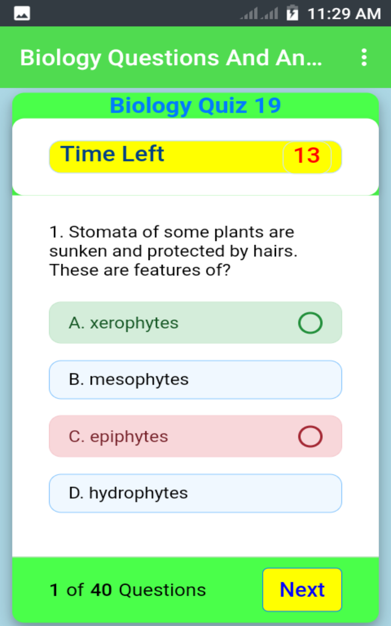 Biology Questions And Answers - App on Amazon Appstore