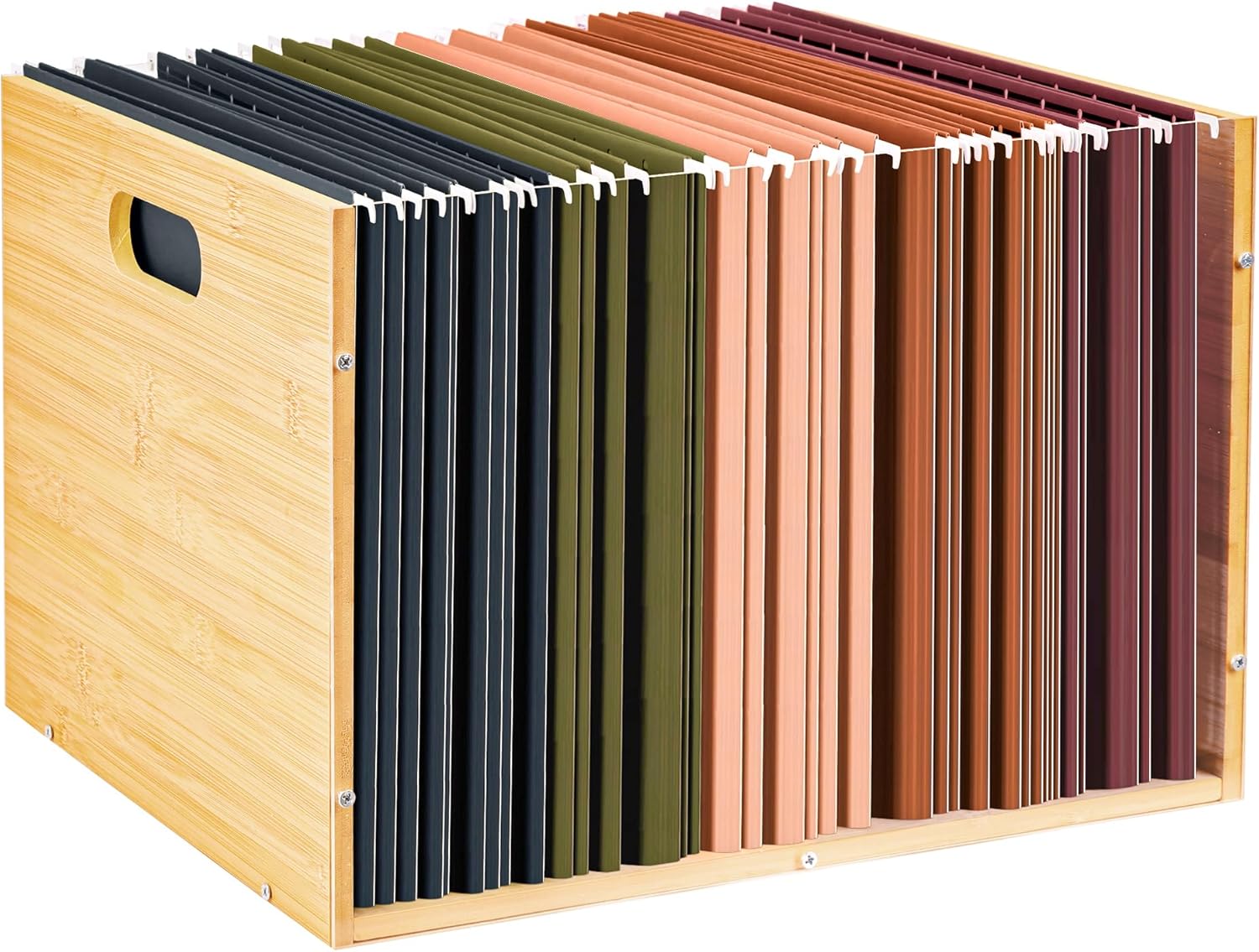 Amazon.com: otovioia File Organizer Box, Hanging File Organizer for ...