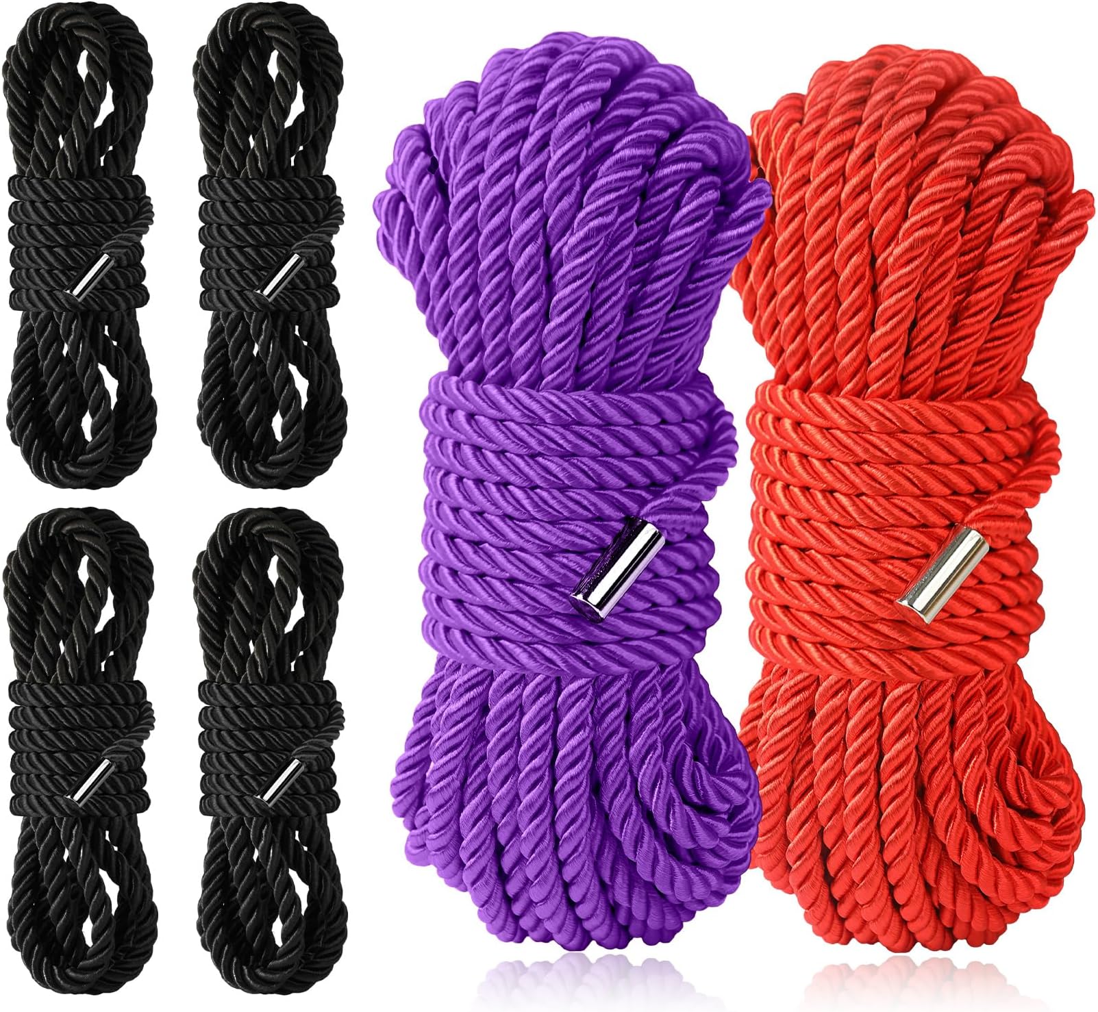 Amazon.com: Sfcaris Silk Soft Rope, Skin Friendly Soft Nylon Silky ...