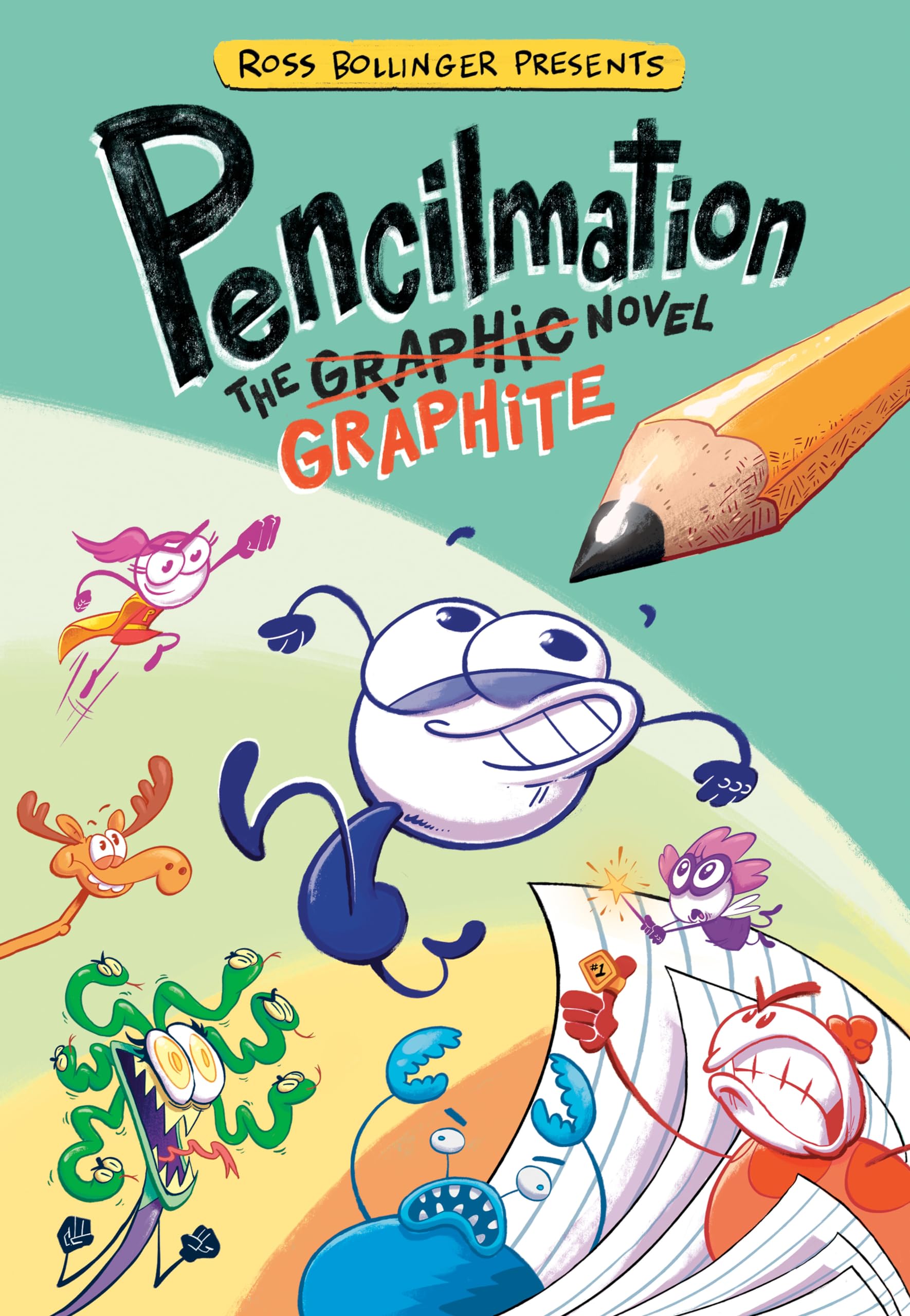 Pencilmation: The Graphite Novel : Bollinger, Ross: Amazon.co.uk: Books
