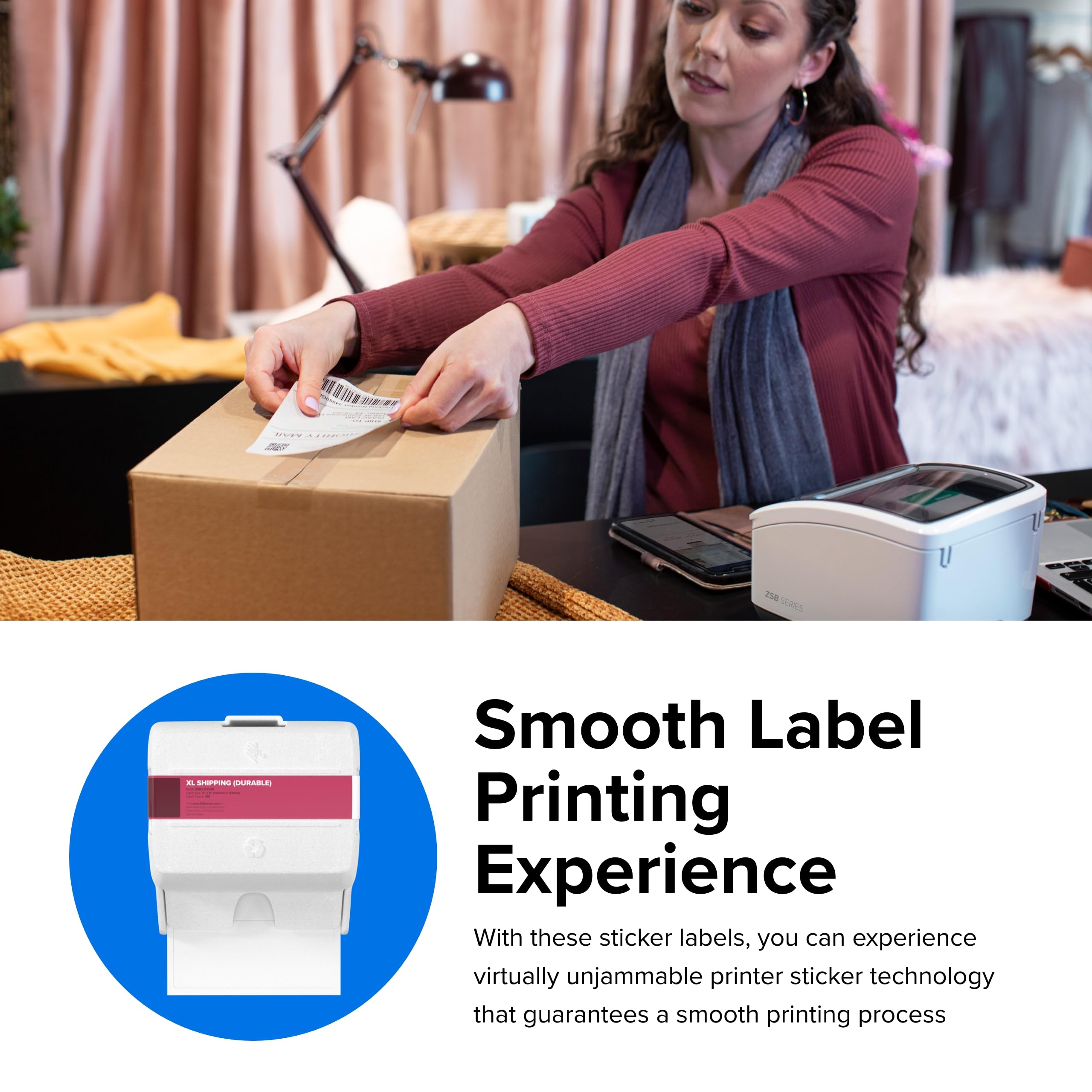 Snapklik.com : Zebra ZSB Series Labels - Potato Starch-Based Printer ...