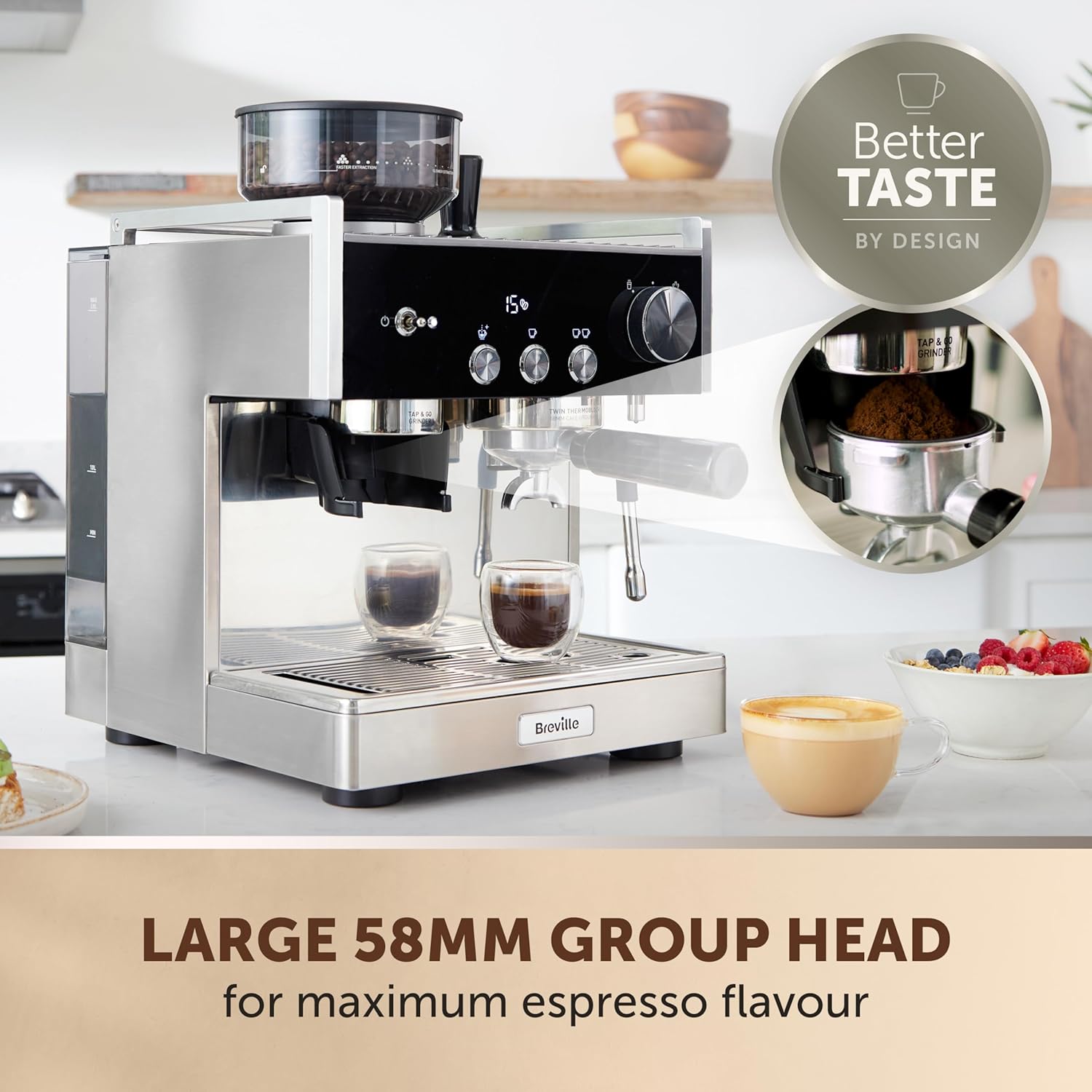 Breville Barista Signature Espresso Machine | Bean Australia | Ubuy