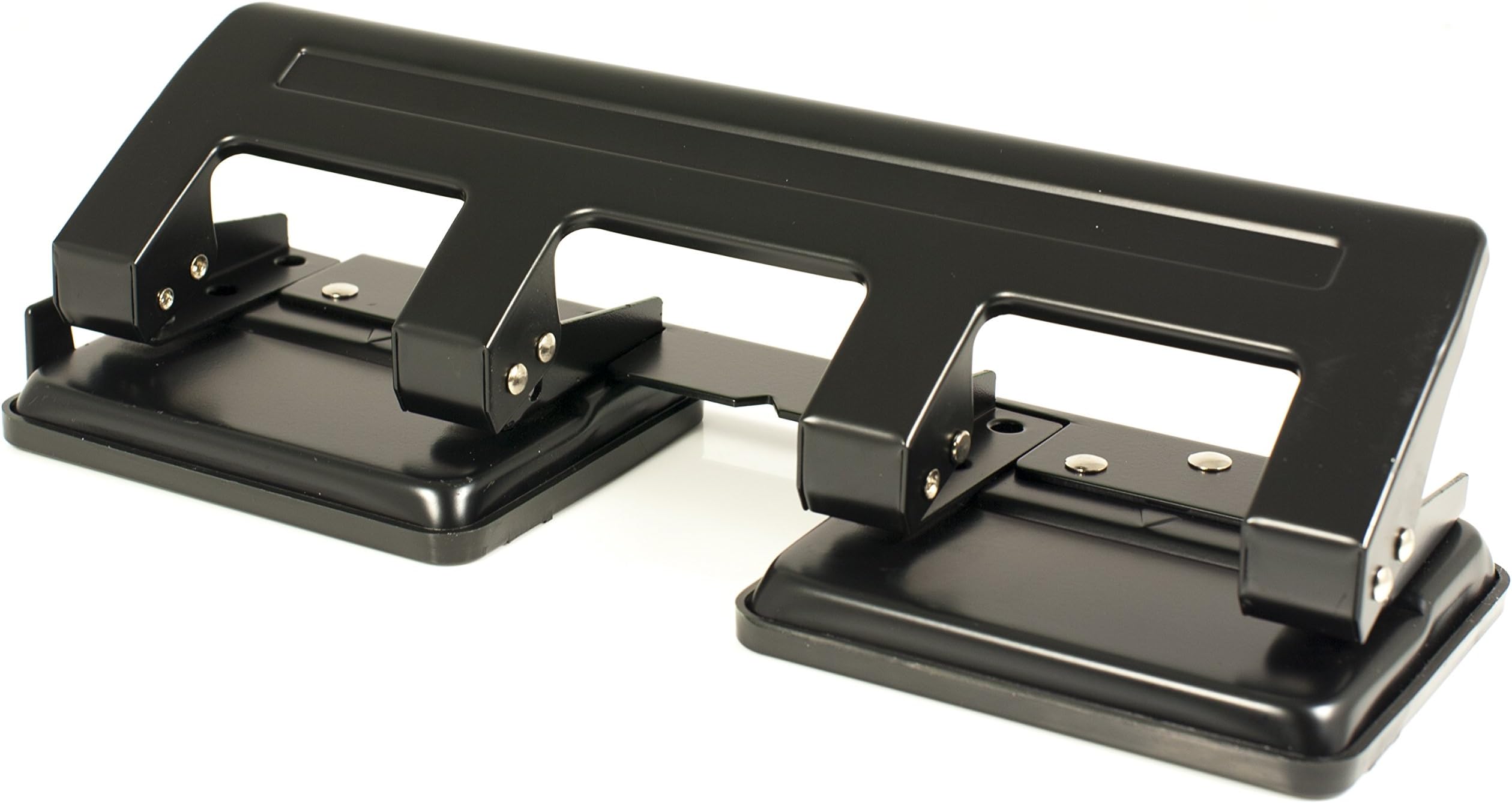 Herlitz 1610880 Doppel-Locher 1,5 schwarz mit Anschlagschiene : Amazon ...