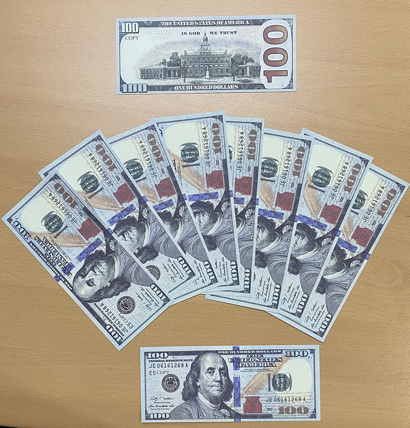 $2/mo - Finance Berkshiled Prop Money 100 Dollar Bills Realistic， Play ...