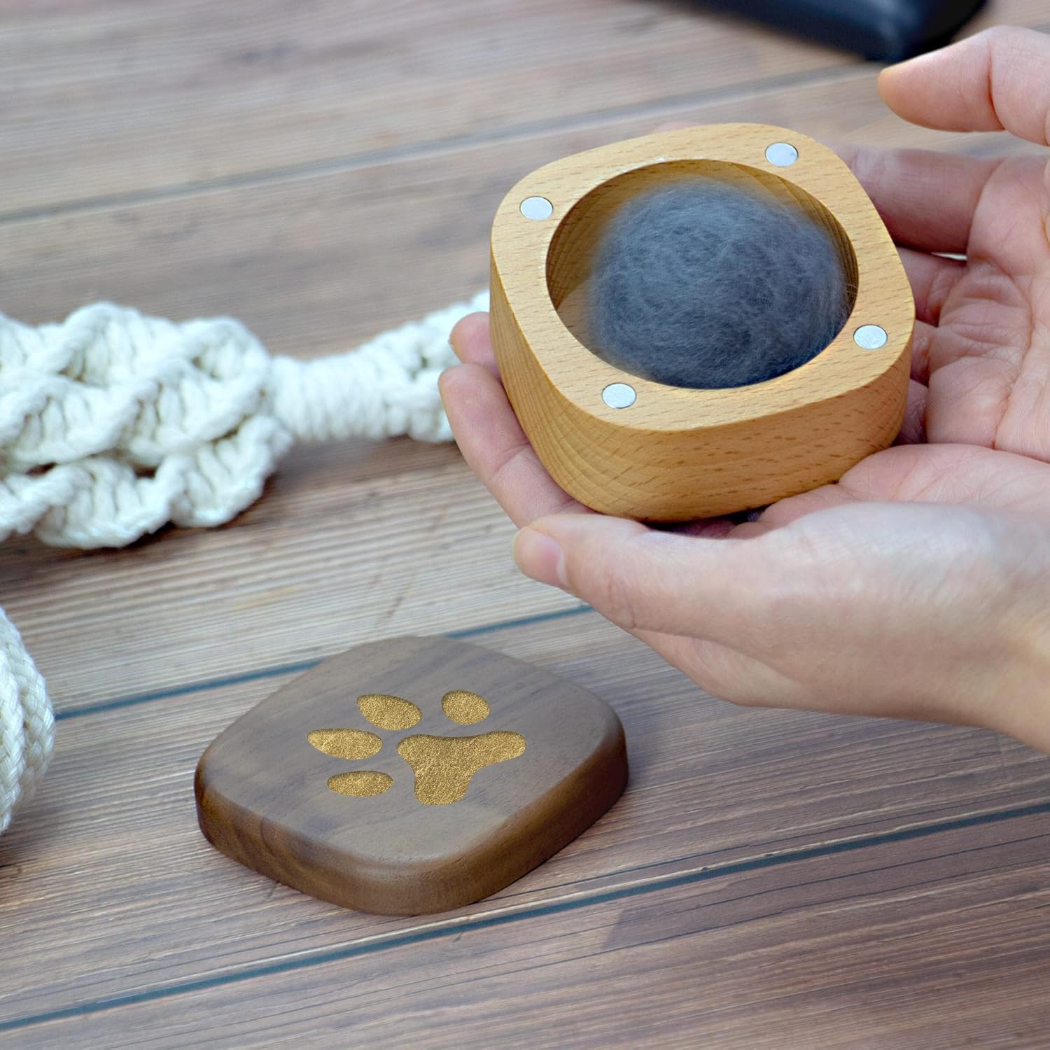 Amazon.com : DeFawnee Pet Memorial Gifts for Dogs, Dog Pet Hair ...