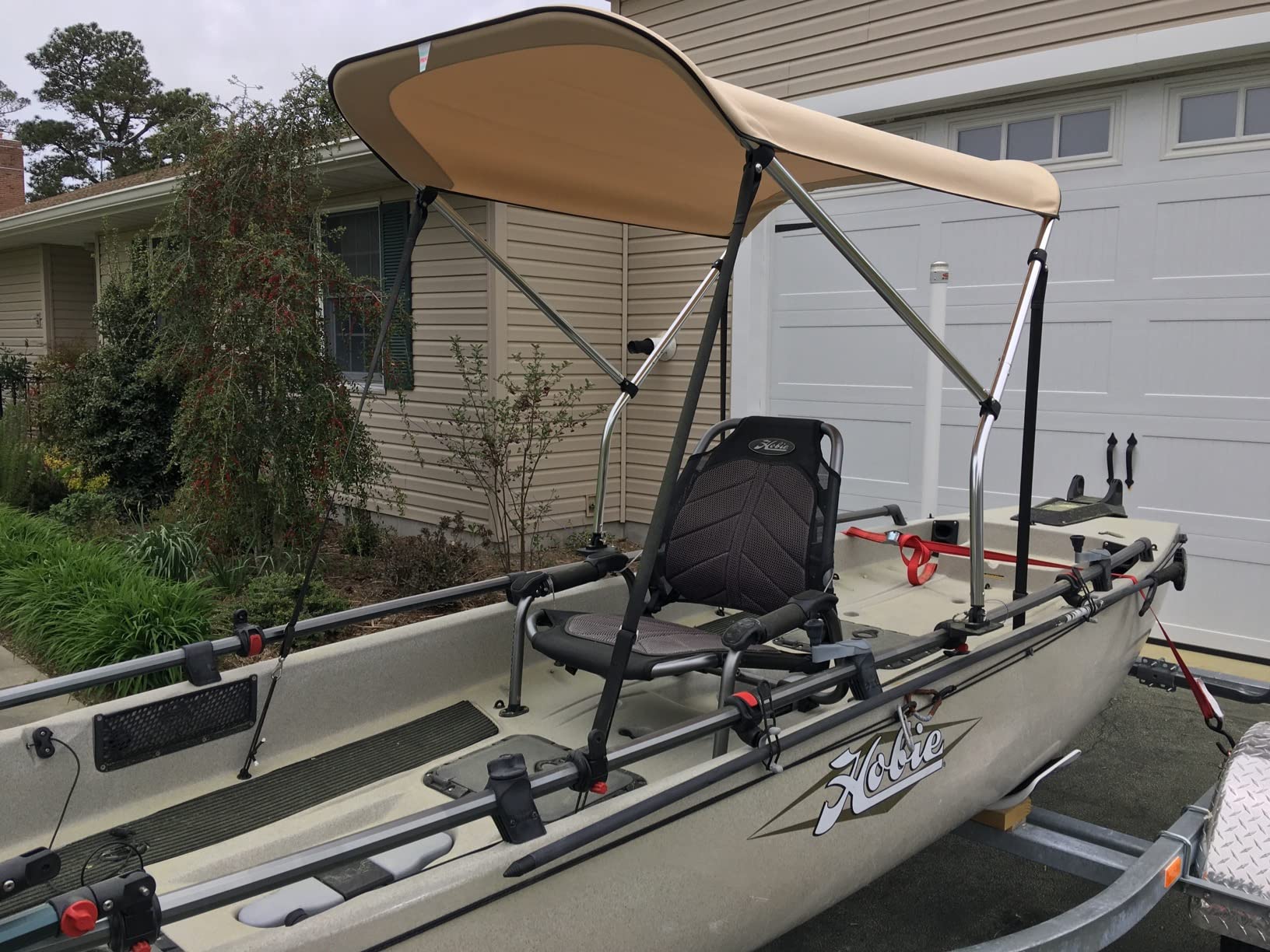 $25/mo - Finance Cypress Rowe Outfitters Beige Canoe/Kayak Sun Shade ...