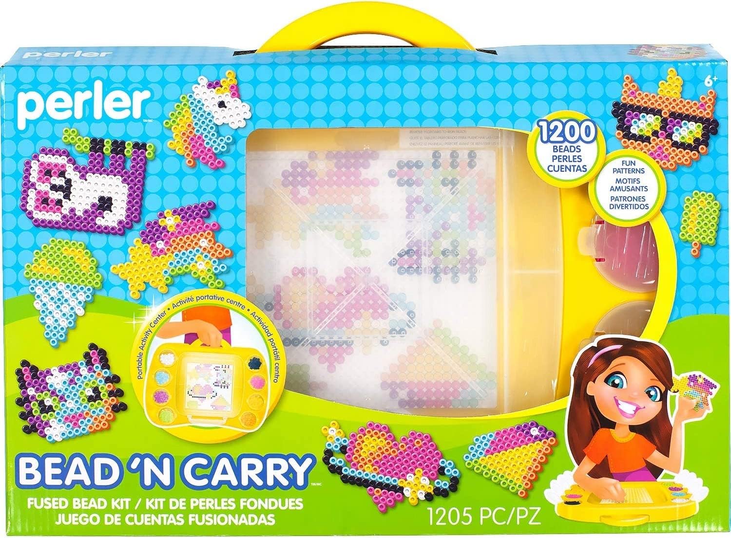 Perler 80-22759 Fused Beads Kit, Bead 'N Carry : Amazon.ca: Toys & Games