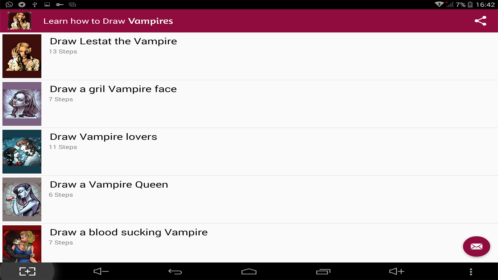 Dessiner Légende Dracula Vampire - Application sur Amazon Appstore