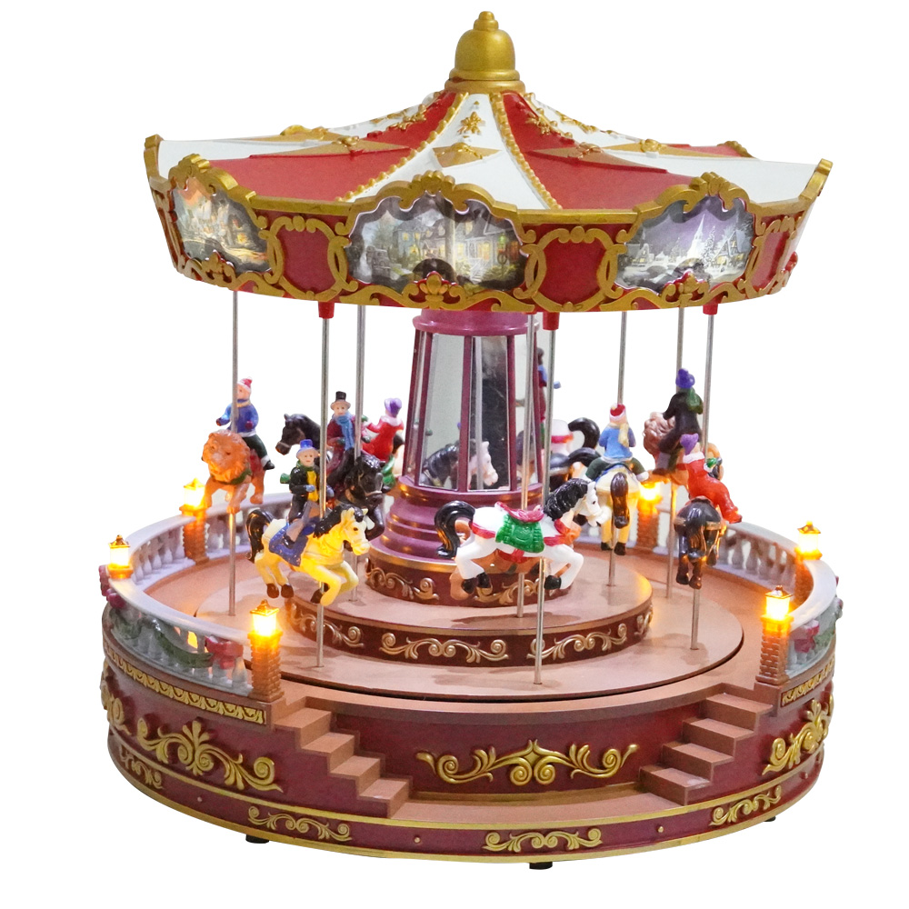 Watch Christmas Carousel Decoration on Amazon Live