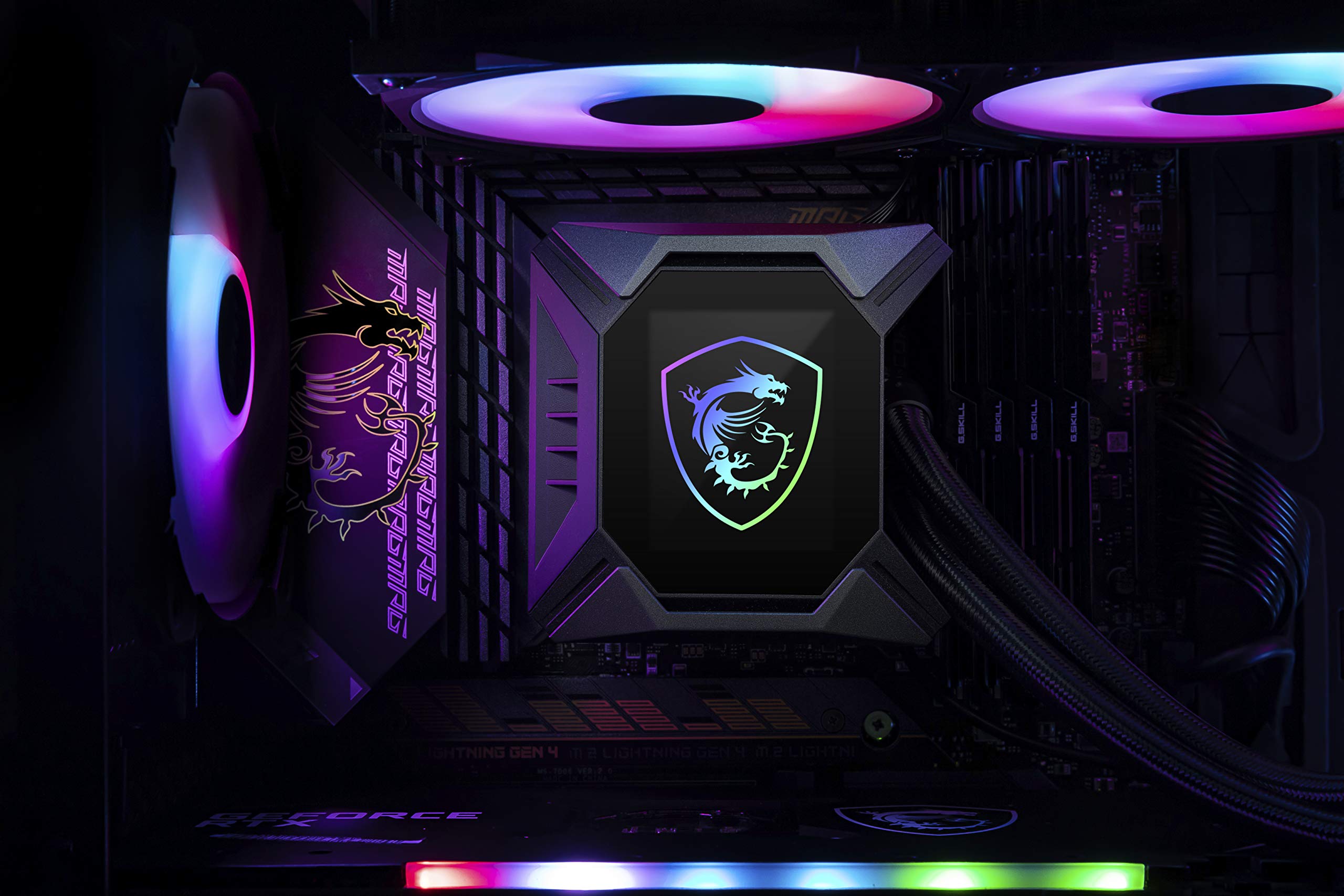 MSI MPG Series CORELIQUID K360, aRGB CPU Liquid Cooler (AIO ...