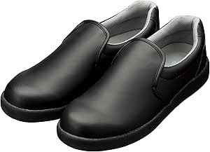 Amazon.co.jp: 調理現場用 コックシューズ KAZEN クロ 30.0cm 468-65 : ドラッグストア