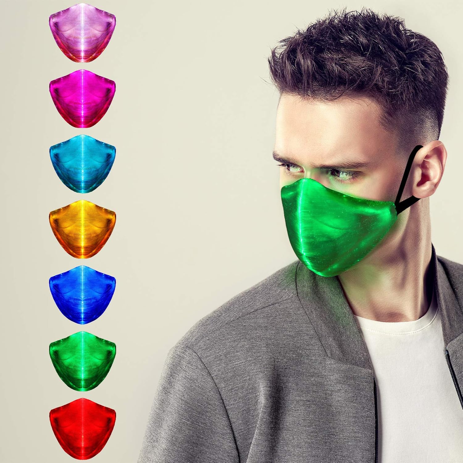 LED Light Up Face Covering 7 Color Lights Cosplay Face Decoration USB led-light-up-face-covering-7-color-lights-cosplay-face-decoration-usb