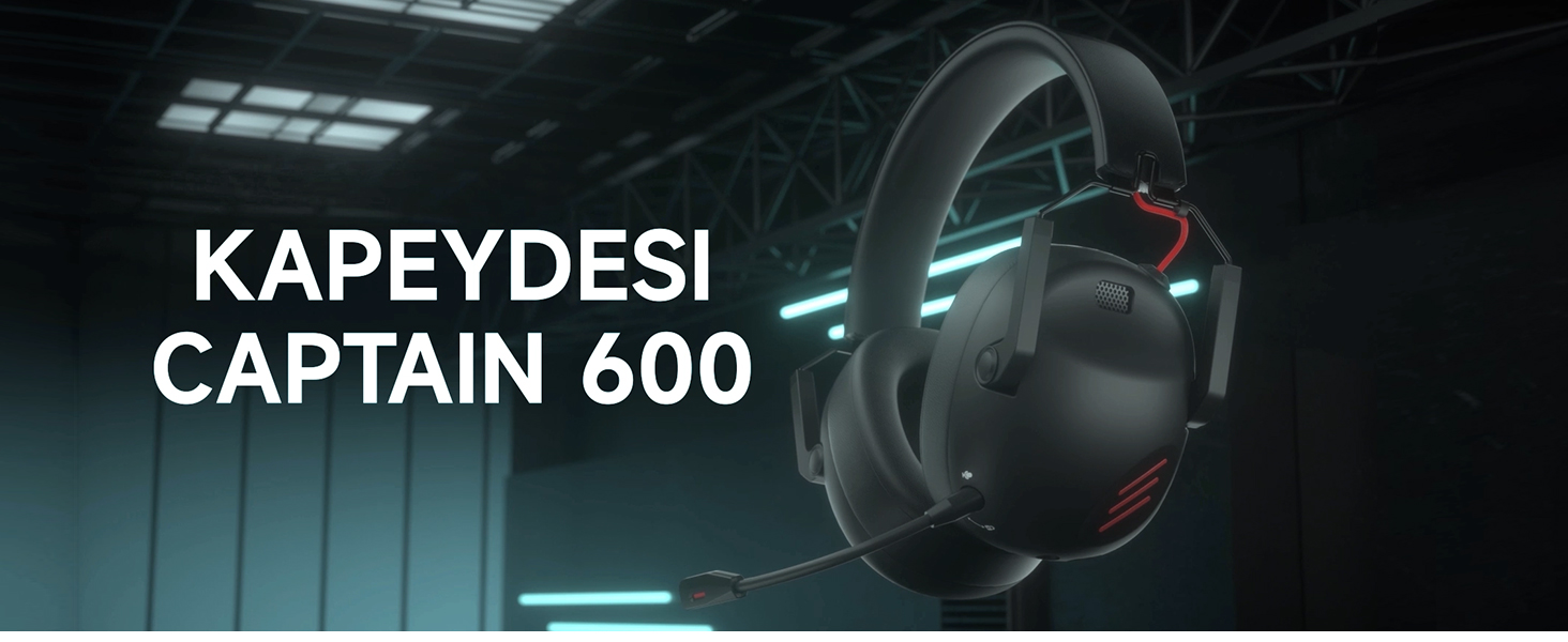 Watch KAPEYDESI Captain 600 Wireless Gaming Headset with Mic on Amazon Live