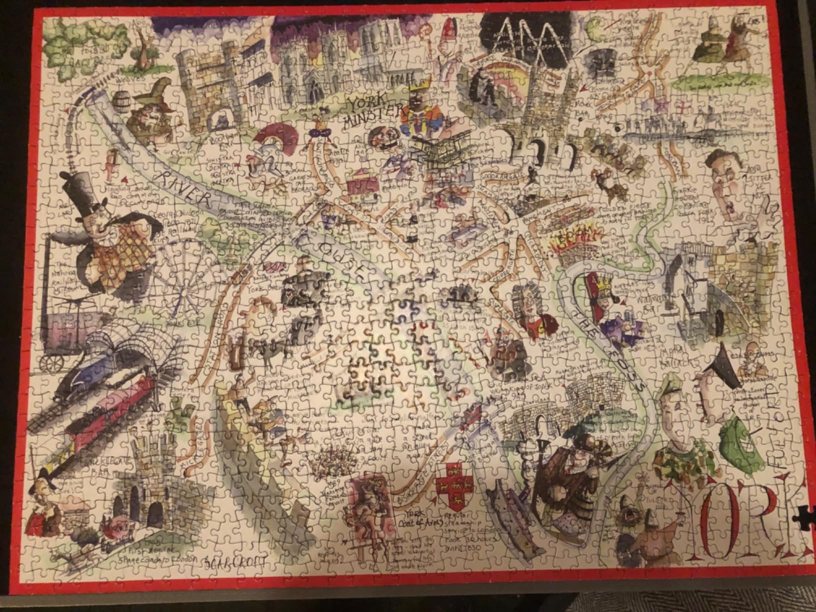 1000-Piece Jigsaw Puzzle - York - by Tim Bulmer – Explore Iconic ...