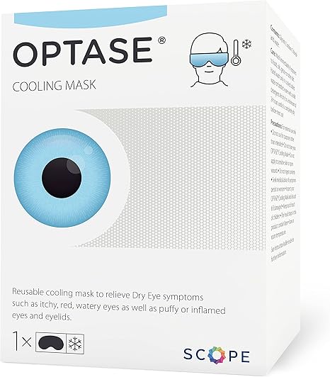 Amazon.com: OPTASE Cooling Mask – Gel Eye Mask for Dry Eyes and ...