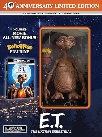 Amazon.com: E.T. The Extra-Terrestrial - 40th Anniversary Limited Edition Gift Set (4K Ultra HD ...