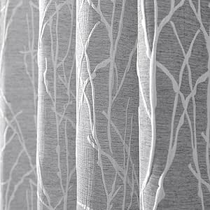 Amazon.com: Dark Gray Curtains 90 Inches Long for Living Room 2 Panel ...