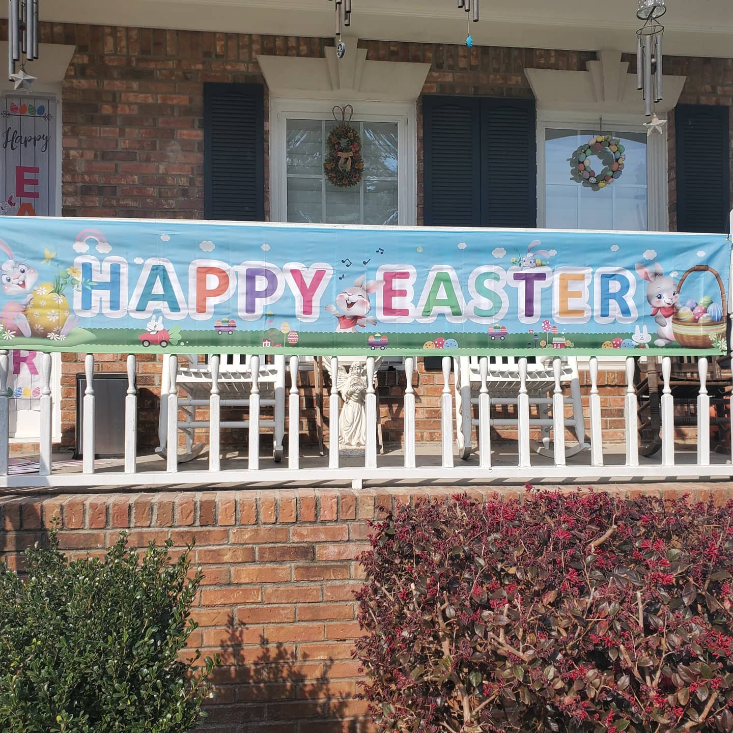 Amazon.com: Happy Easter Banners, Welcome Spring Easter Themed Party ...